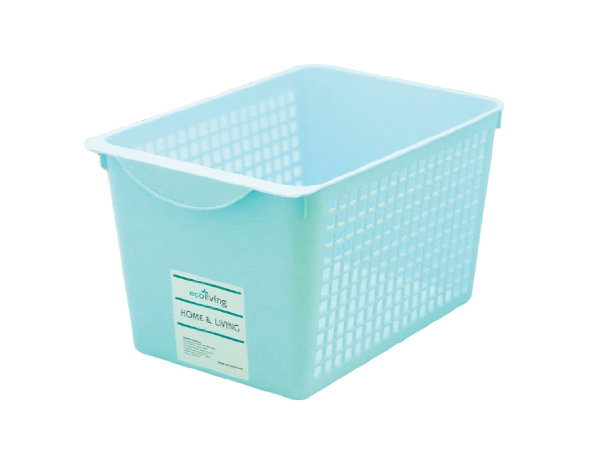 Eco Living Rectangular Basket Blue (103) | myaeon2go