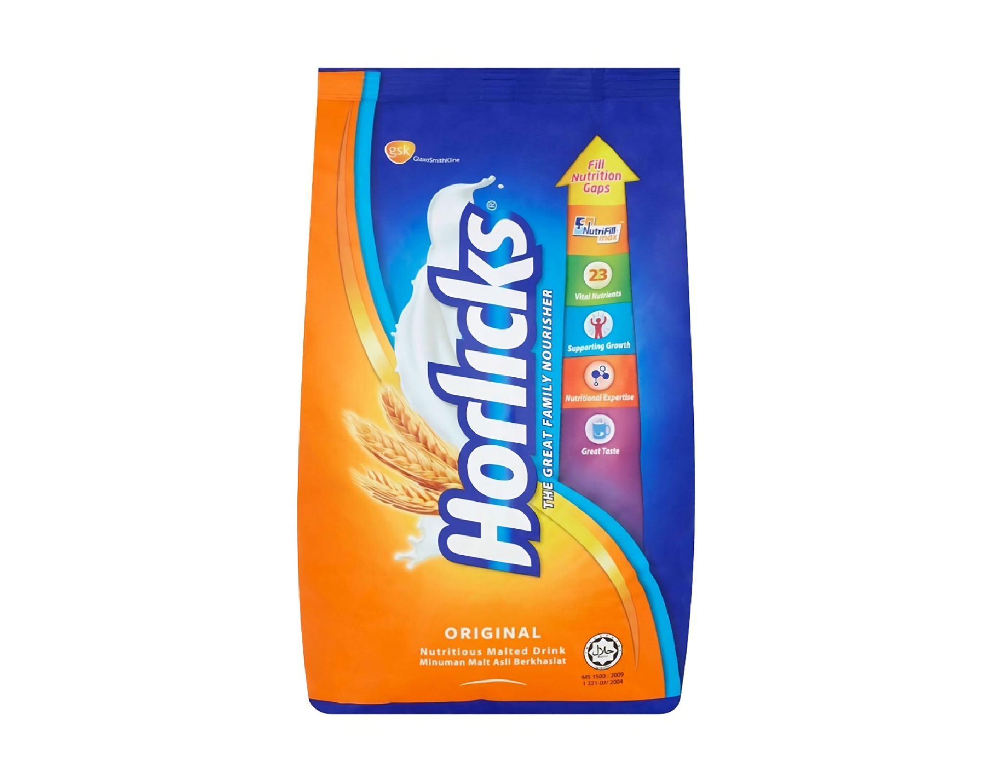 Horlicks Pouch, 1.65 kg - Essential Nutrients