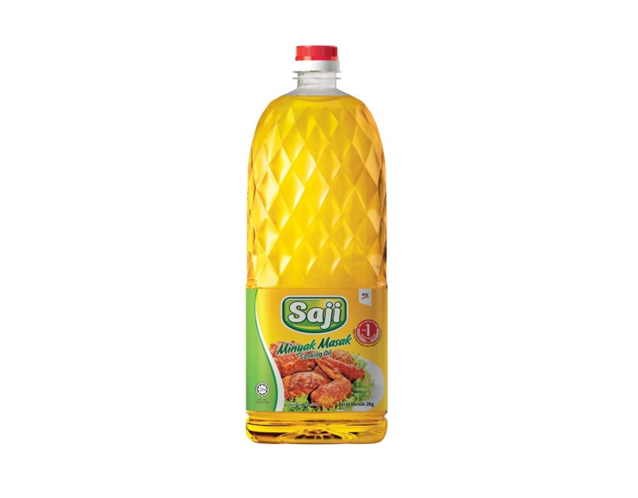 Saji Cooking Oil, 2 kg - Light & Versatile