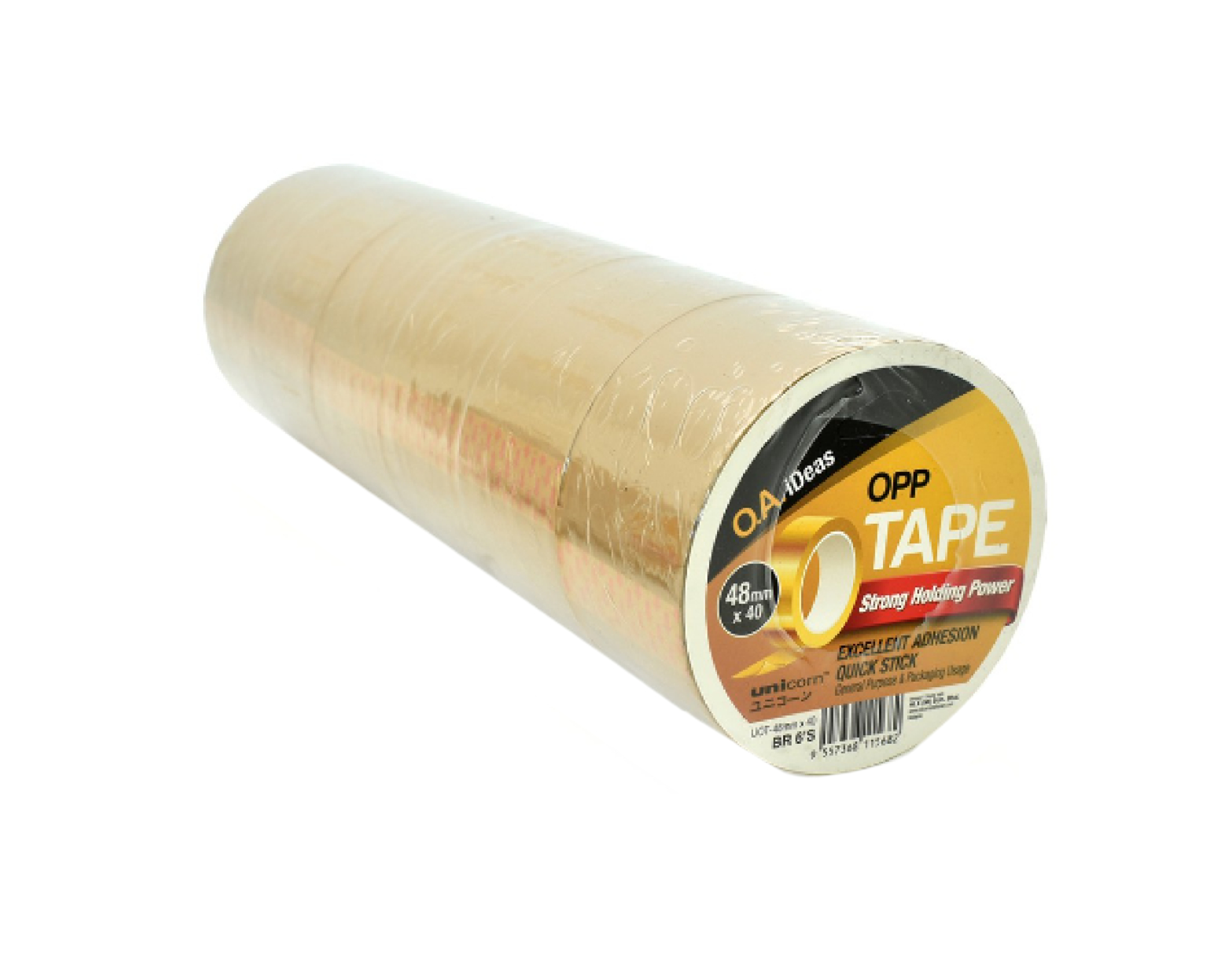 Unicorn OPP Tape Strong Holding Power Brown | myaeon2go