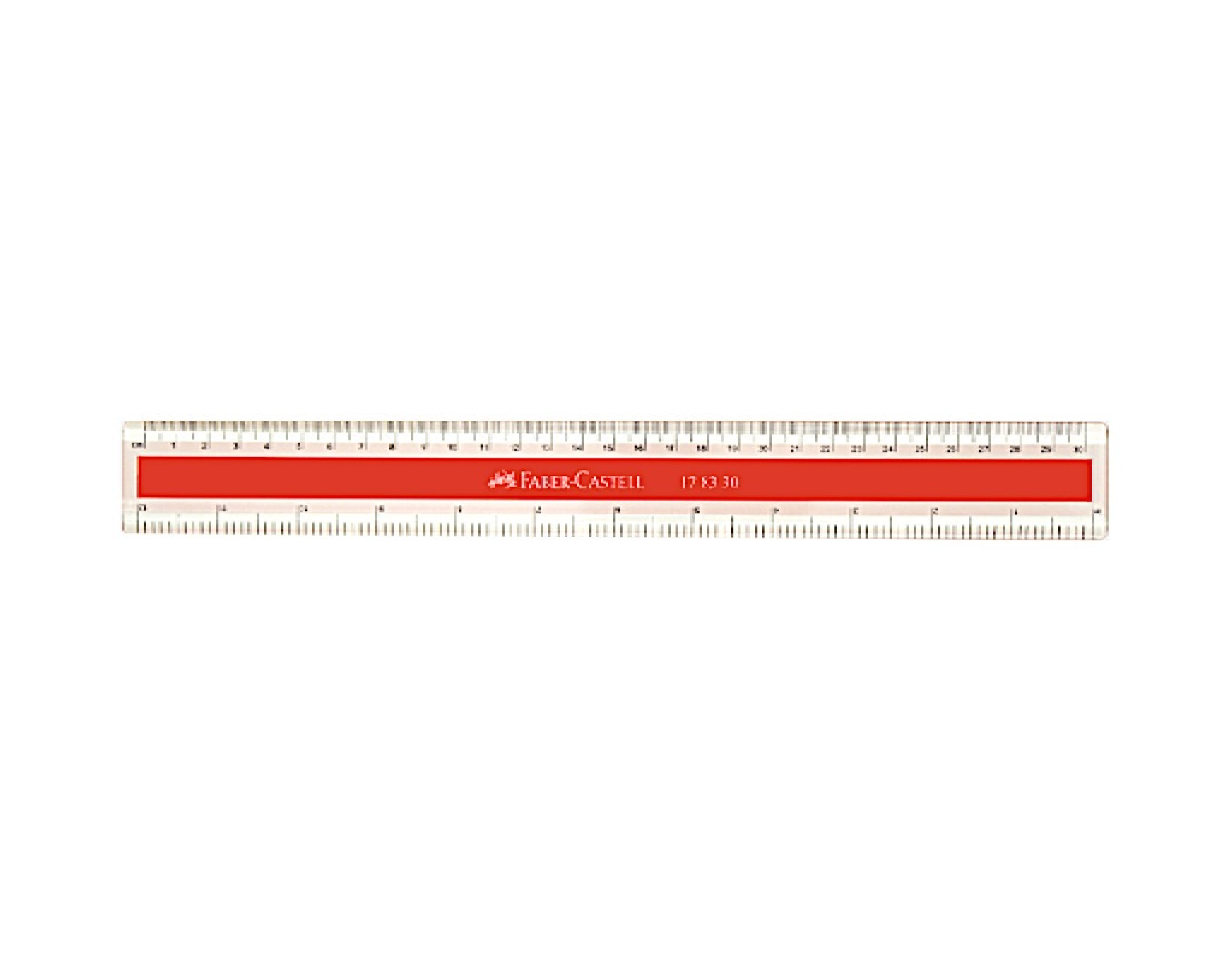 Faber-Castell Plastic Ruler | myaeon2go