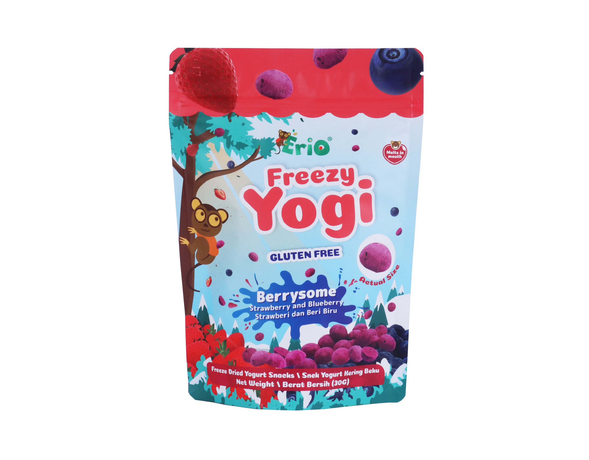 Erio Yogi Freeze Dried Yogurt Snacks Berrysome | myaeon2go