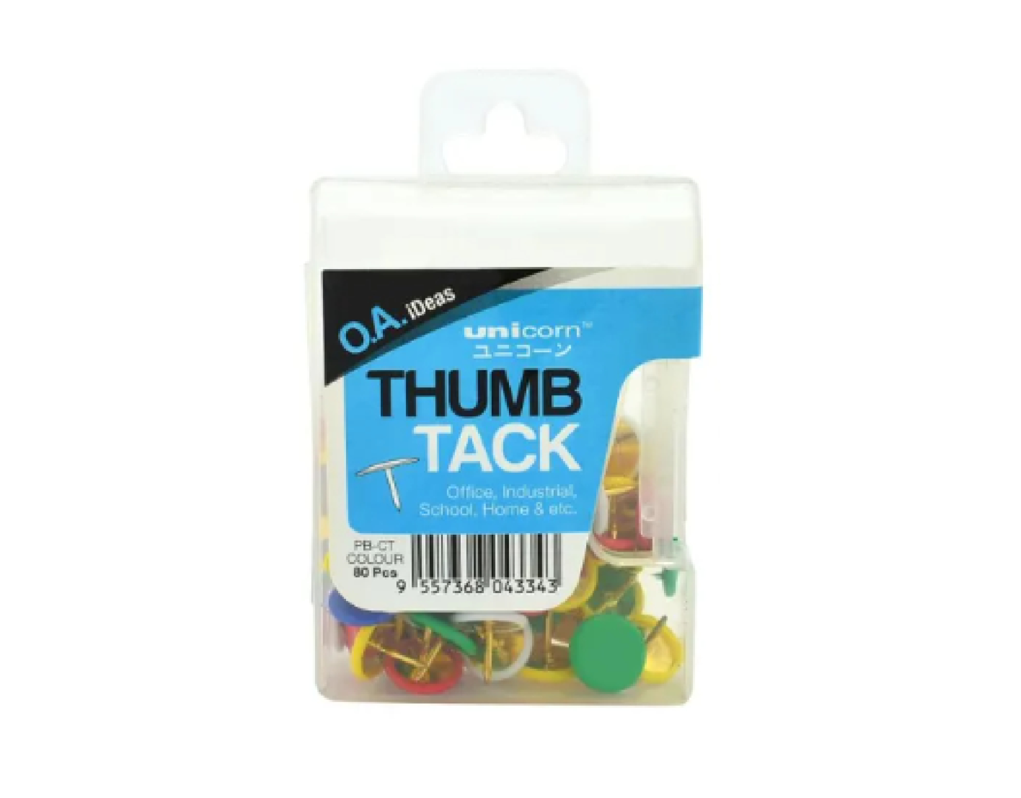 Unicorn Colour Thumb Tack (PB-CT) | myaeon2go