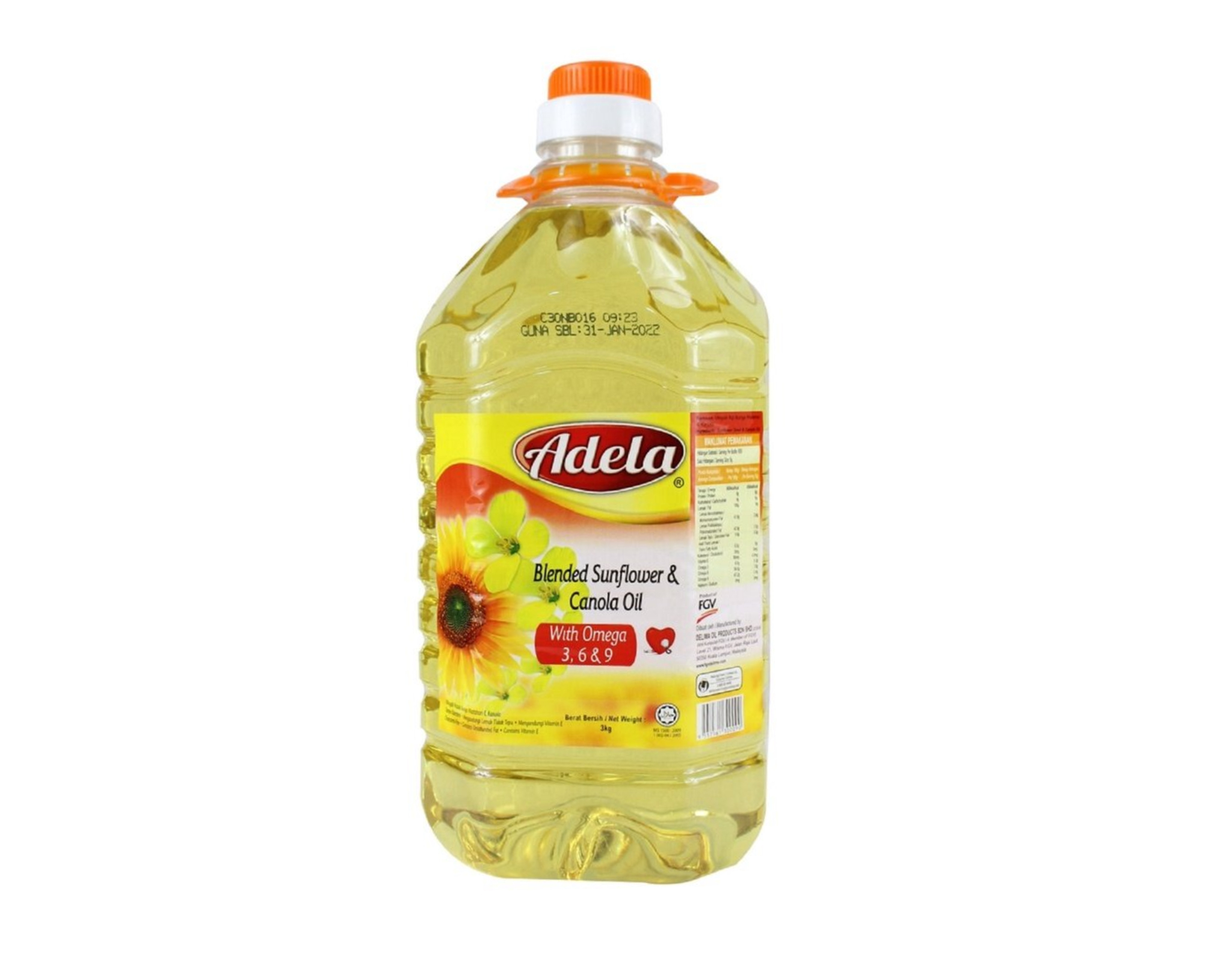 Adela Blended Sunflower & Canola Oil | myaeon2go
