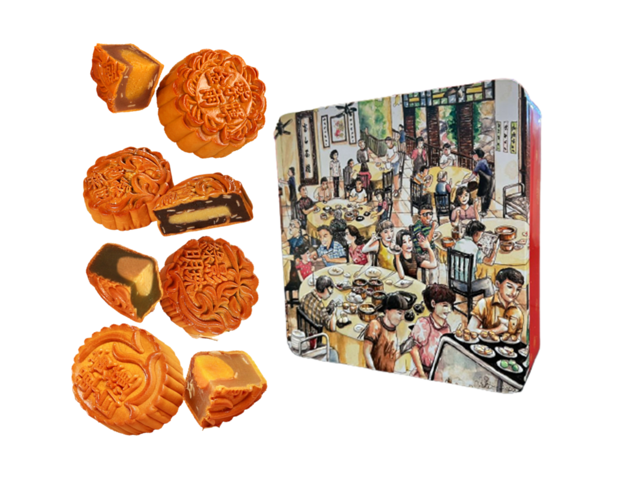 Foh San [FB LIVE] Mooncake Value Set | myaeon2go