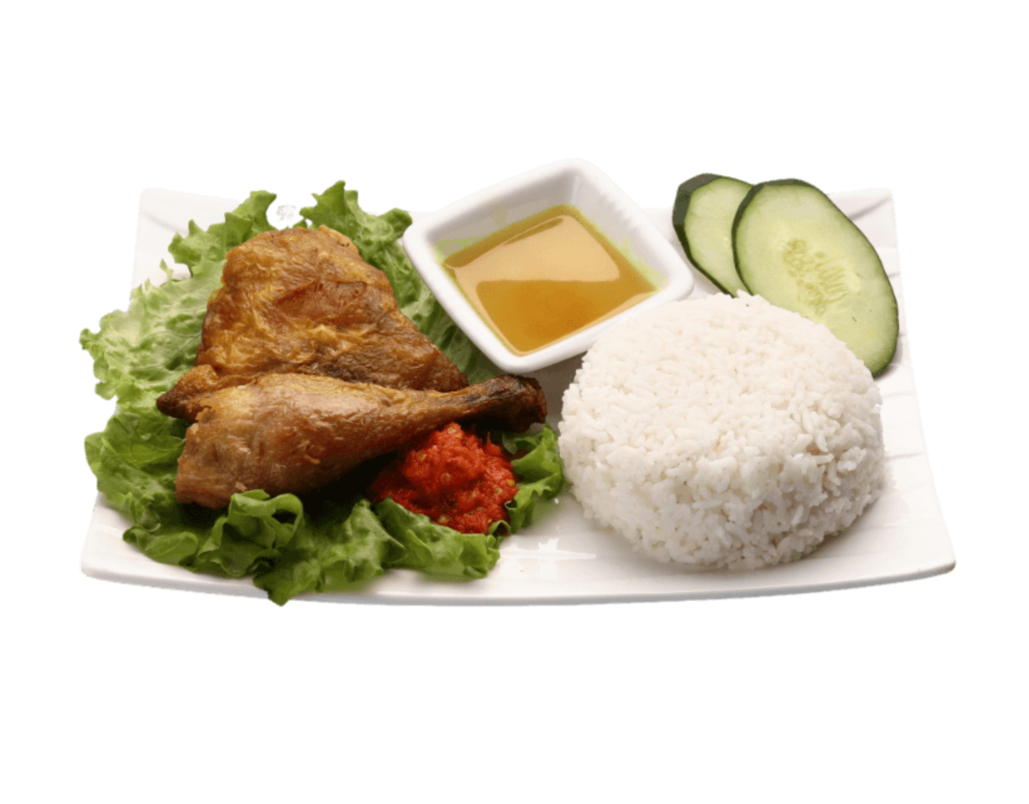 Nasi Ayam Sambado (Mulut Berapi) | myaeon2go
