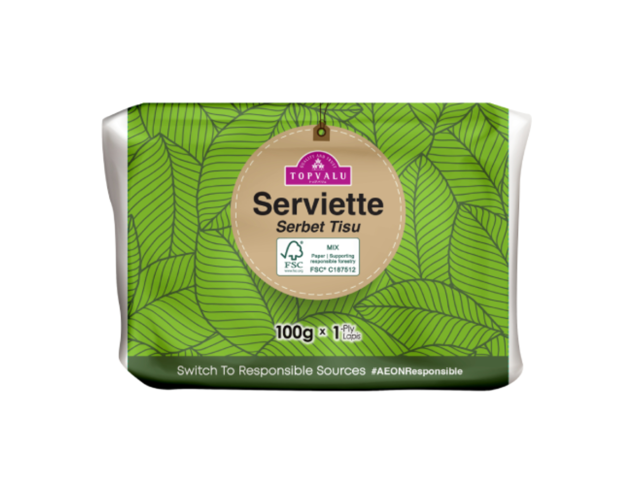TOPVALU Serviette | myaeon2go