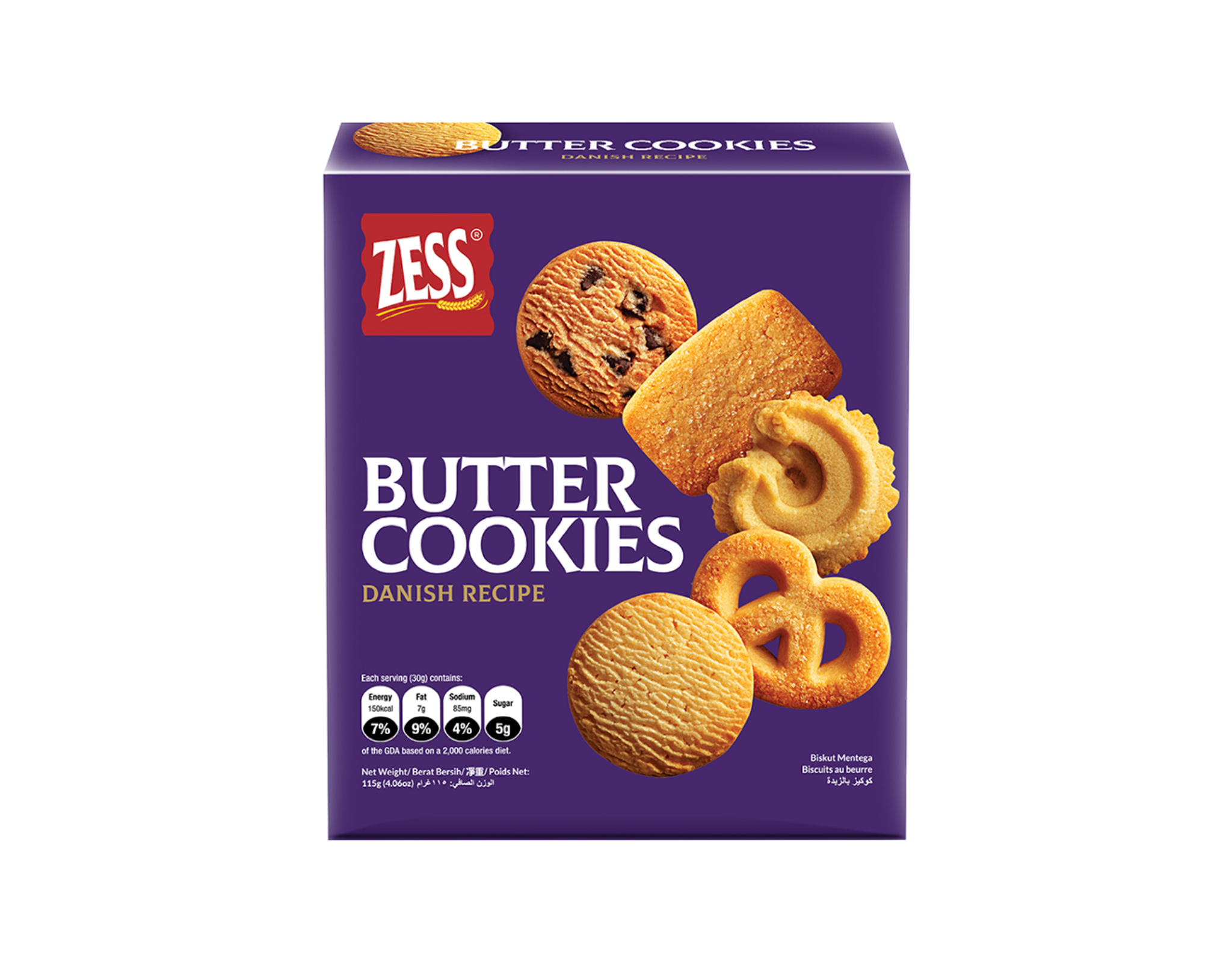 Zess Butter Cookies Box | myaeon2go