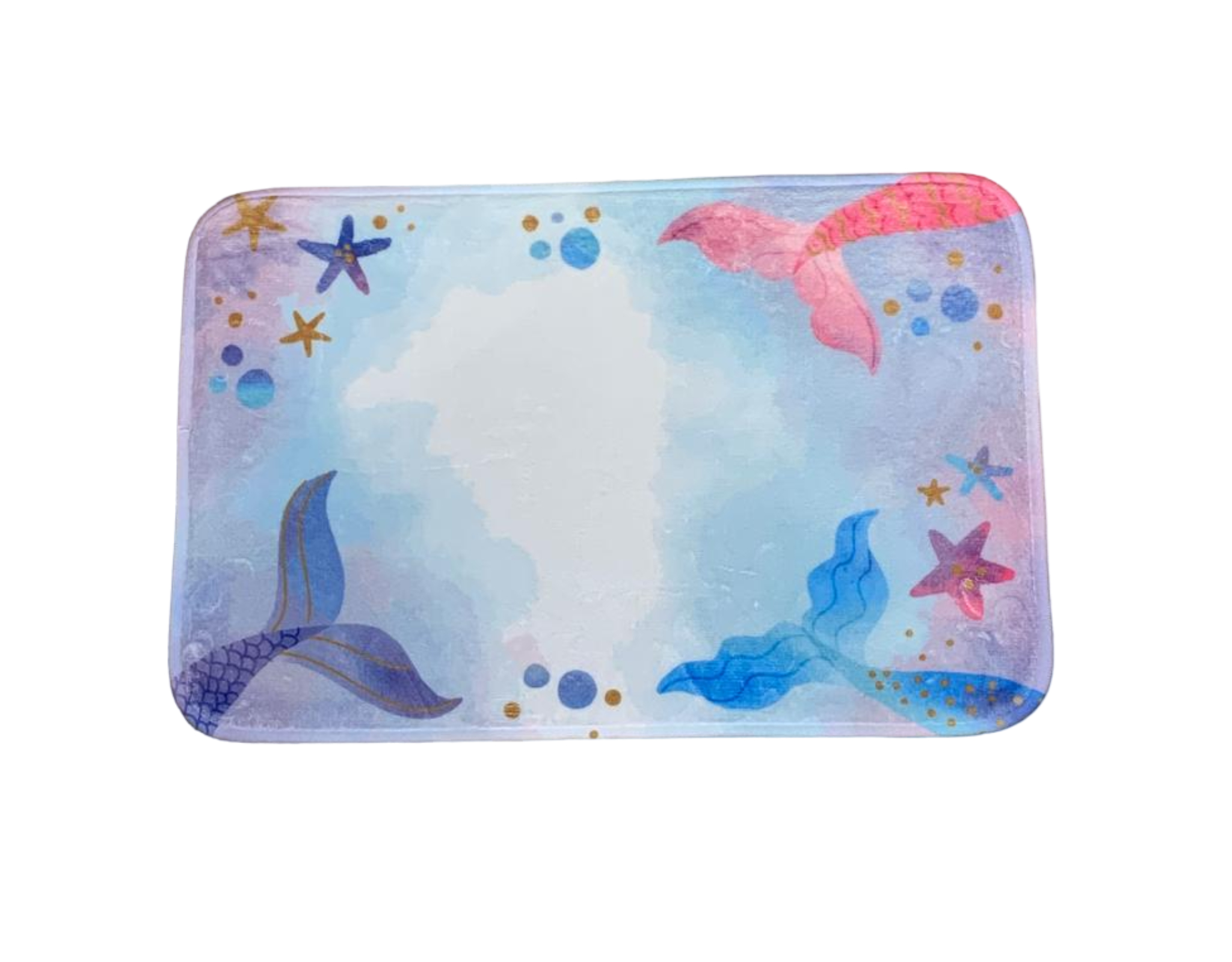 Mermaid Floor Mat White | myaeon2go