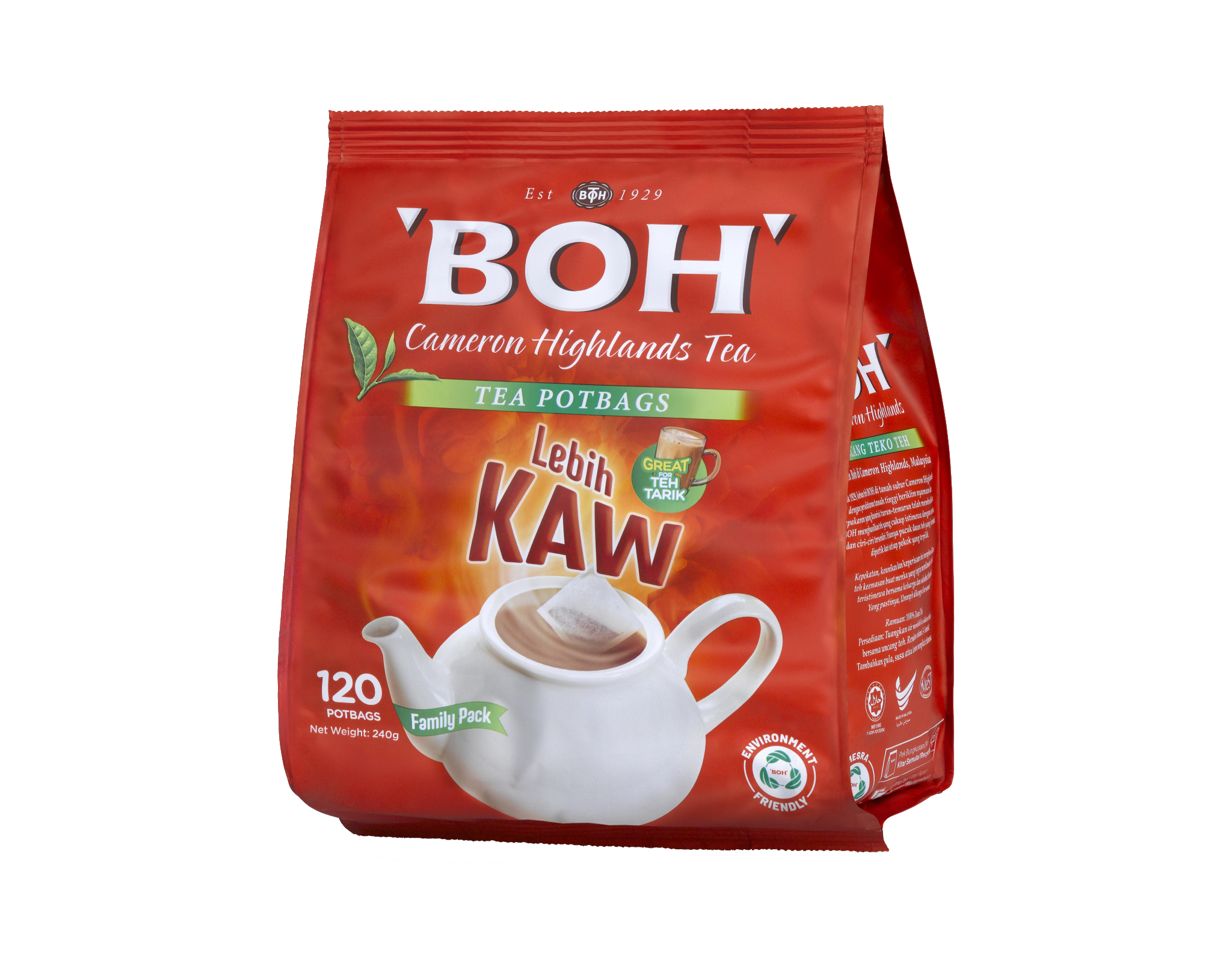 Boh Tea Potbags, 120's x 2 g - Rich Teh Tarik Flavor