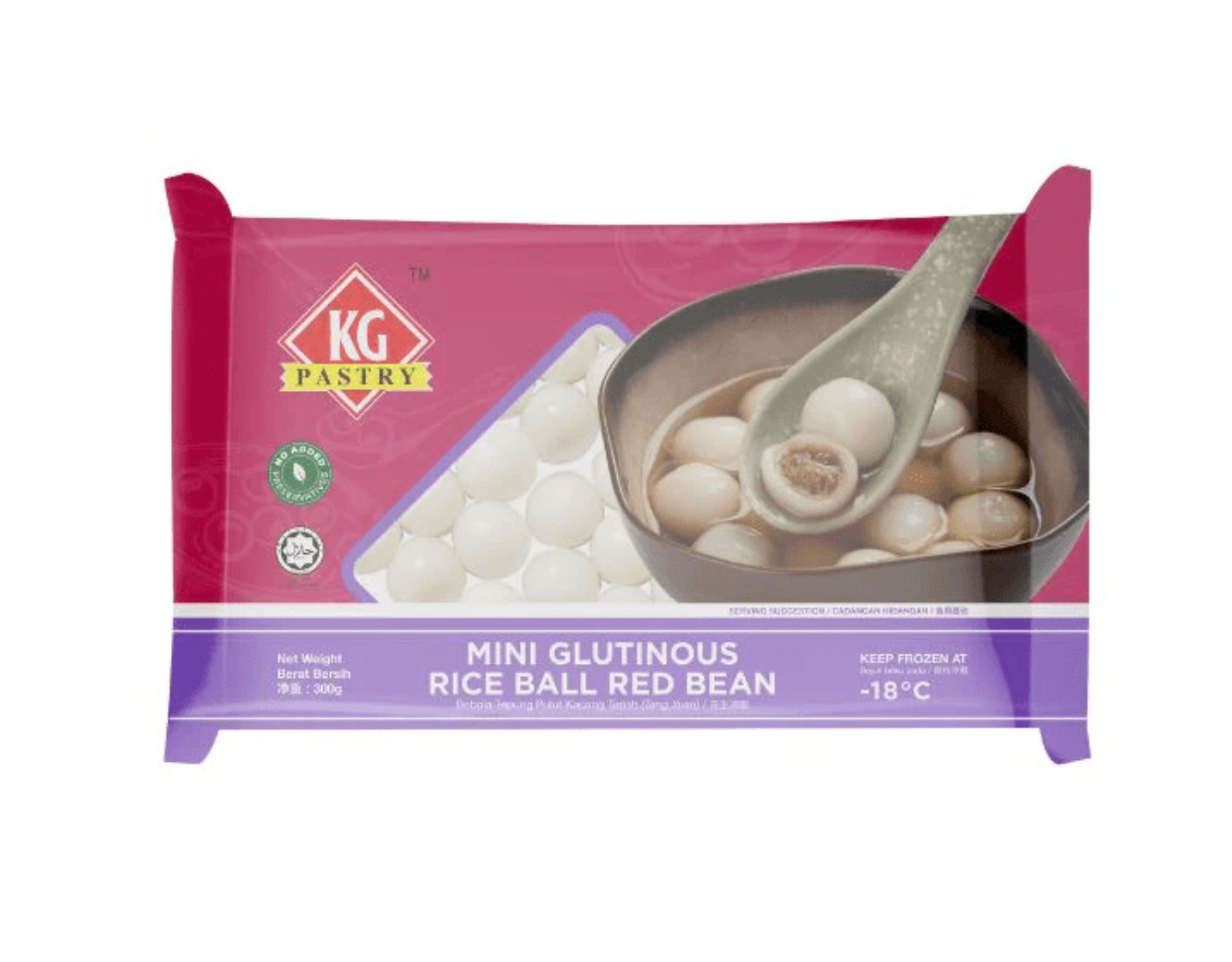 KG Pastry Mini Glutinous Rice Ball Red Bean | myaeon2go