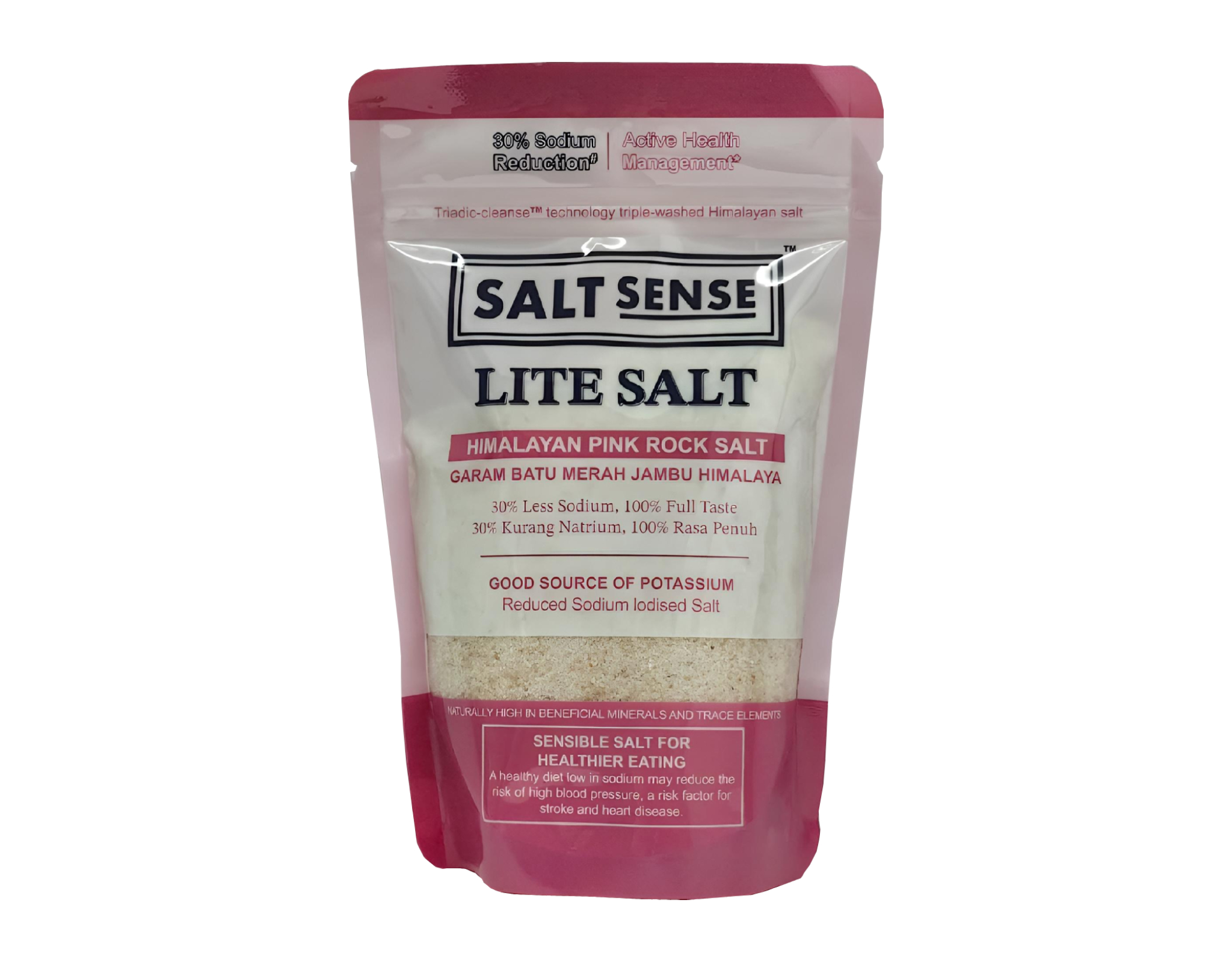 Salt Sense Lite Salt Pink Himalayan Salt | myaeon2go