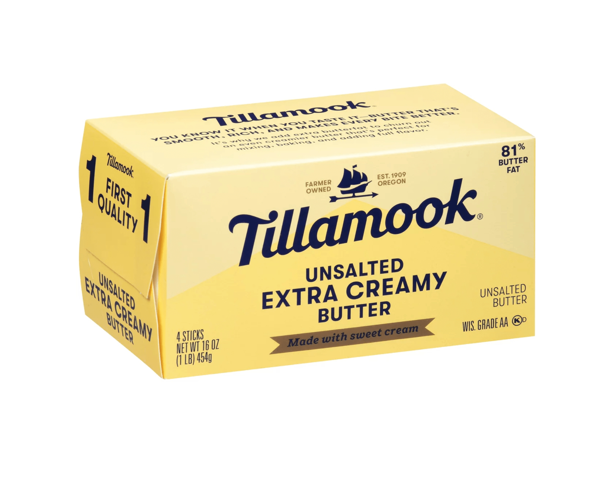Tillamook Extra Creamy Unsalted Butter | myaeon2go