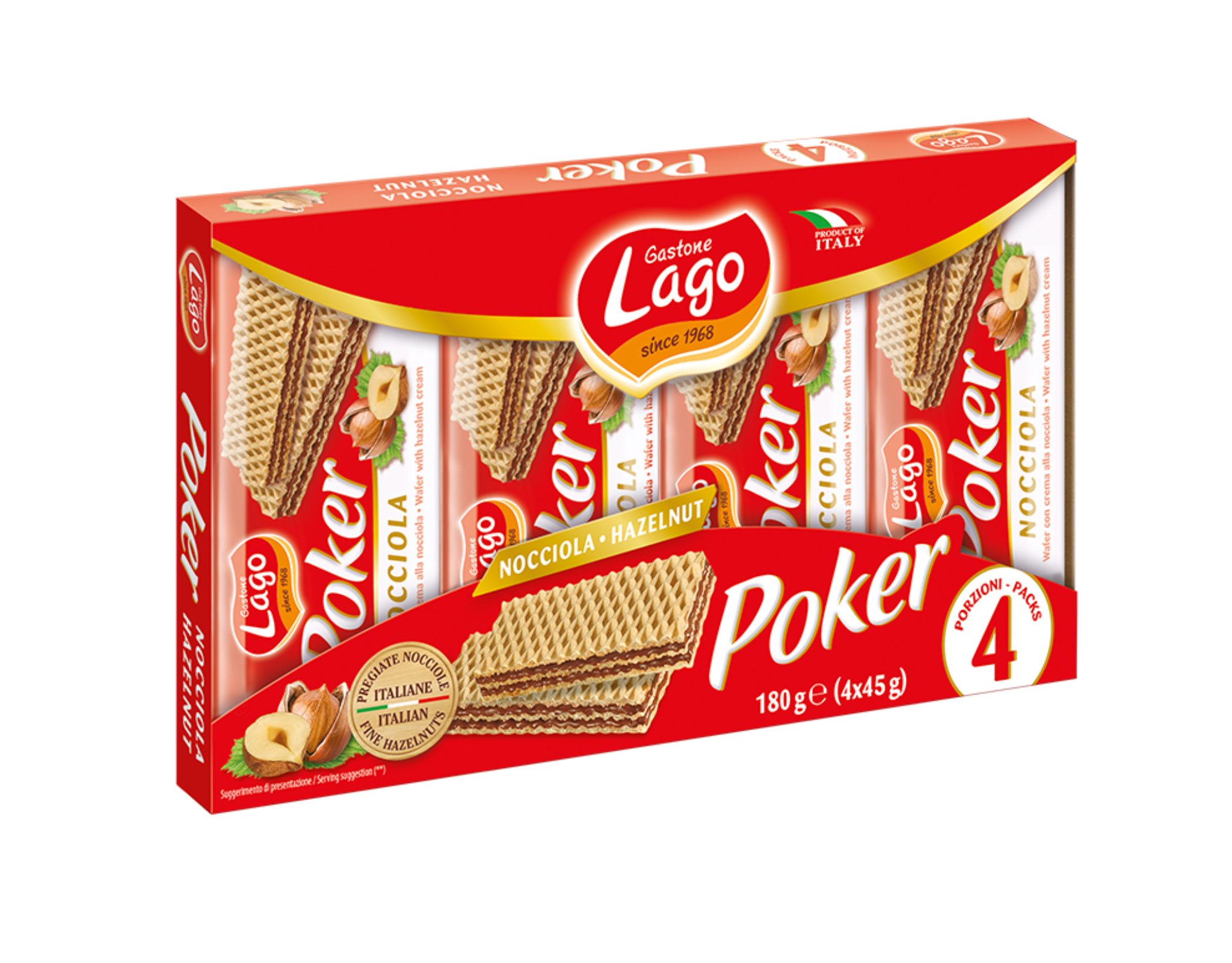 Lago Poker Wafers Hazelnut | myaeon2go