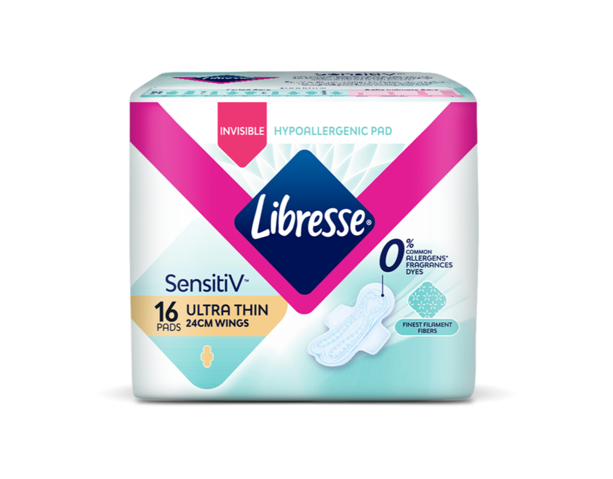 Libresse Sensitive V Ultra Thin Wing-24cm | myaeon2go