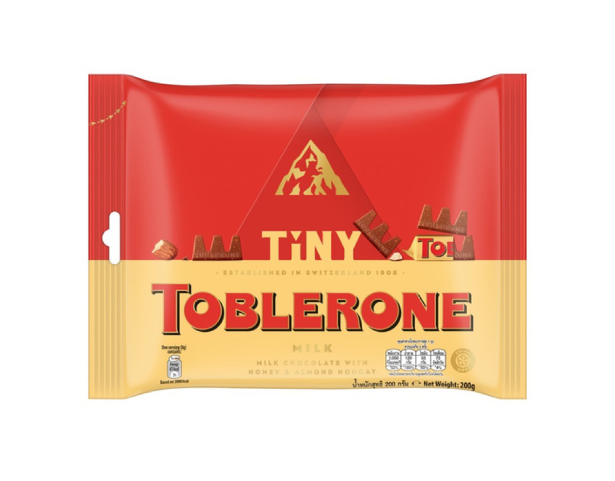 Toblerone Mini Milk Multipack, 200g - Swiss Delight