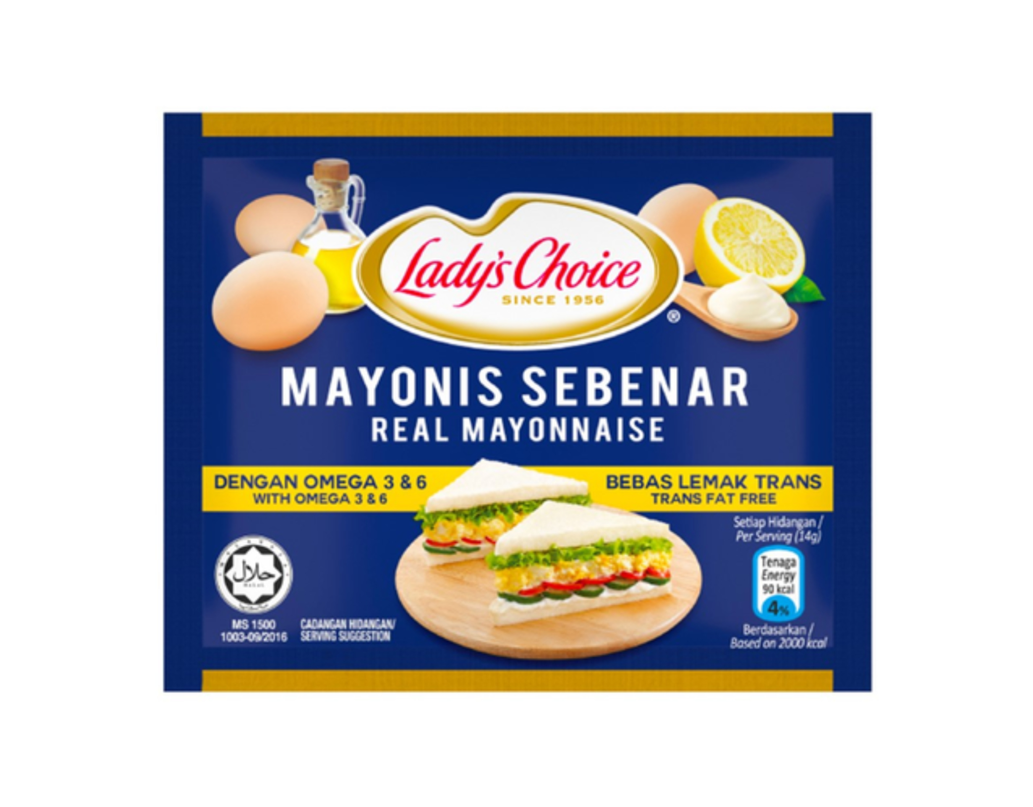 Lady's Choice Mayonnaise Sebenar (Sachet) | myaeon2go