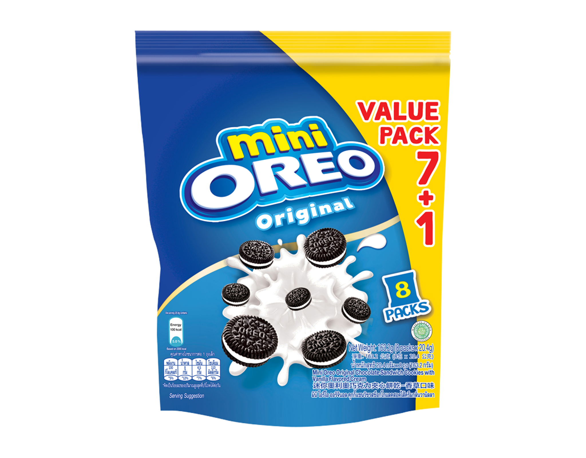 Oreo Mini Original 8x20.4g – Choc & Vanilla Treat