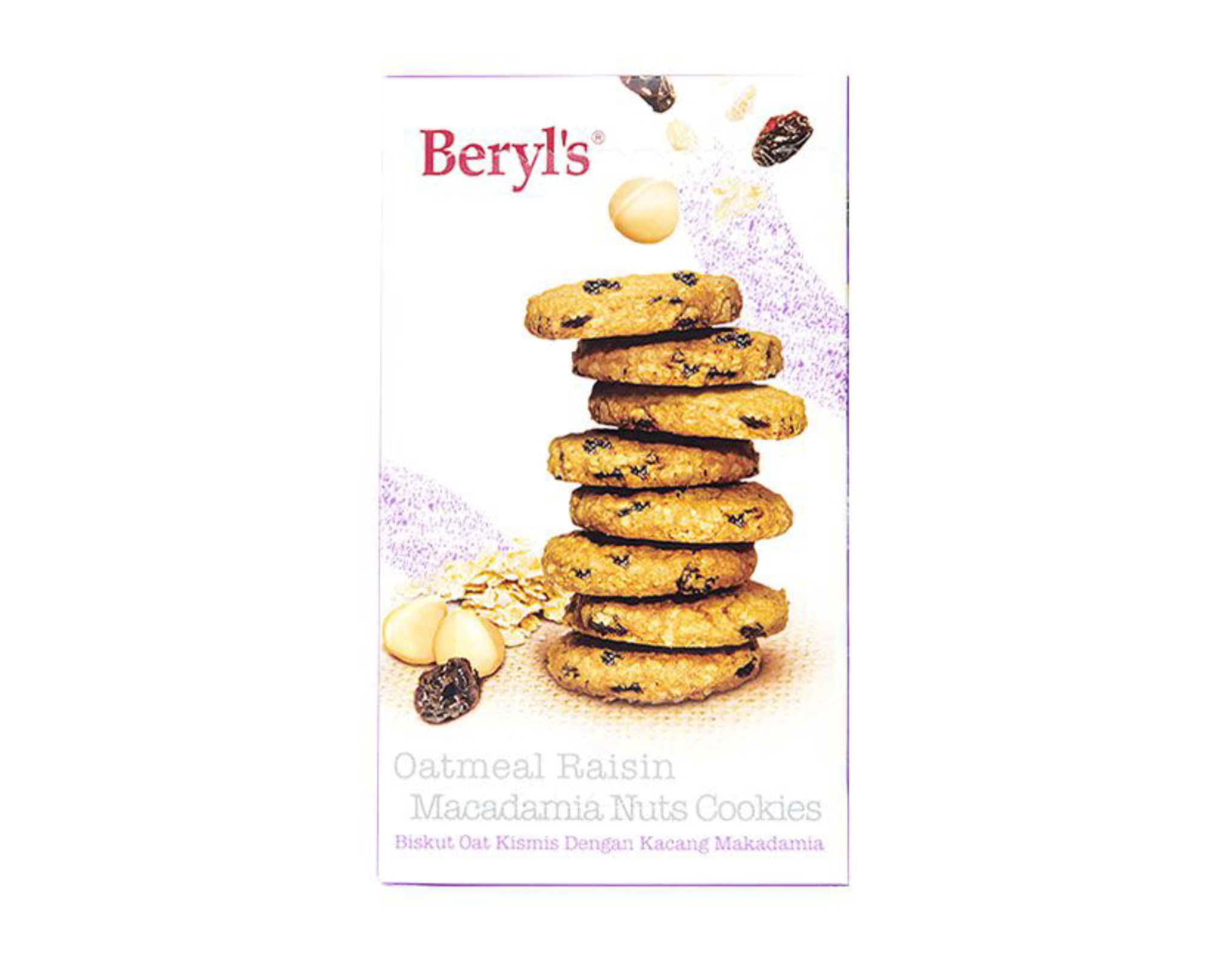 Beryl's Oatmeal Raisin Macadamia Cookies | myaeon2go