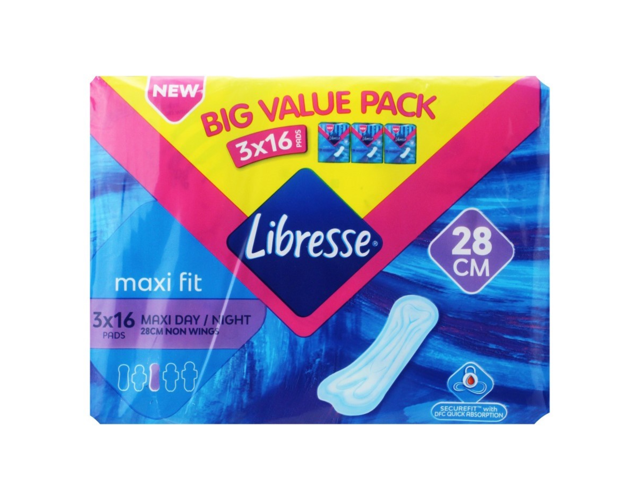 Libresse Maxi Fit Non-Wing 28cm | myaeon2go