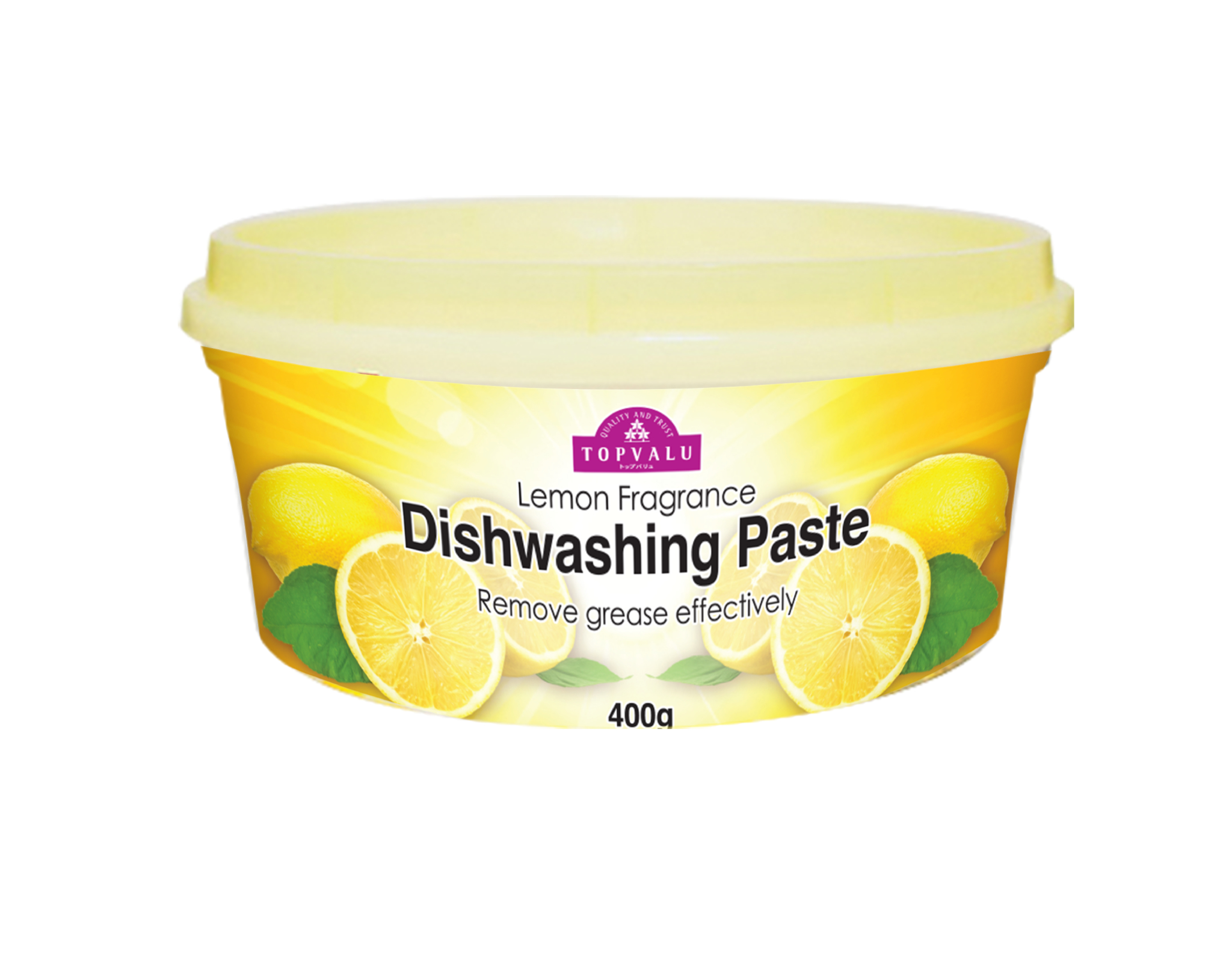 TOPVALU Dishwashing Paste Lemon | myaeon2go