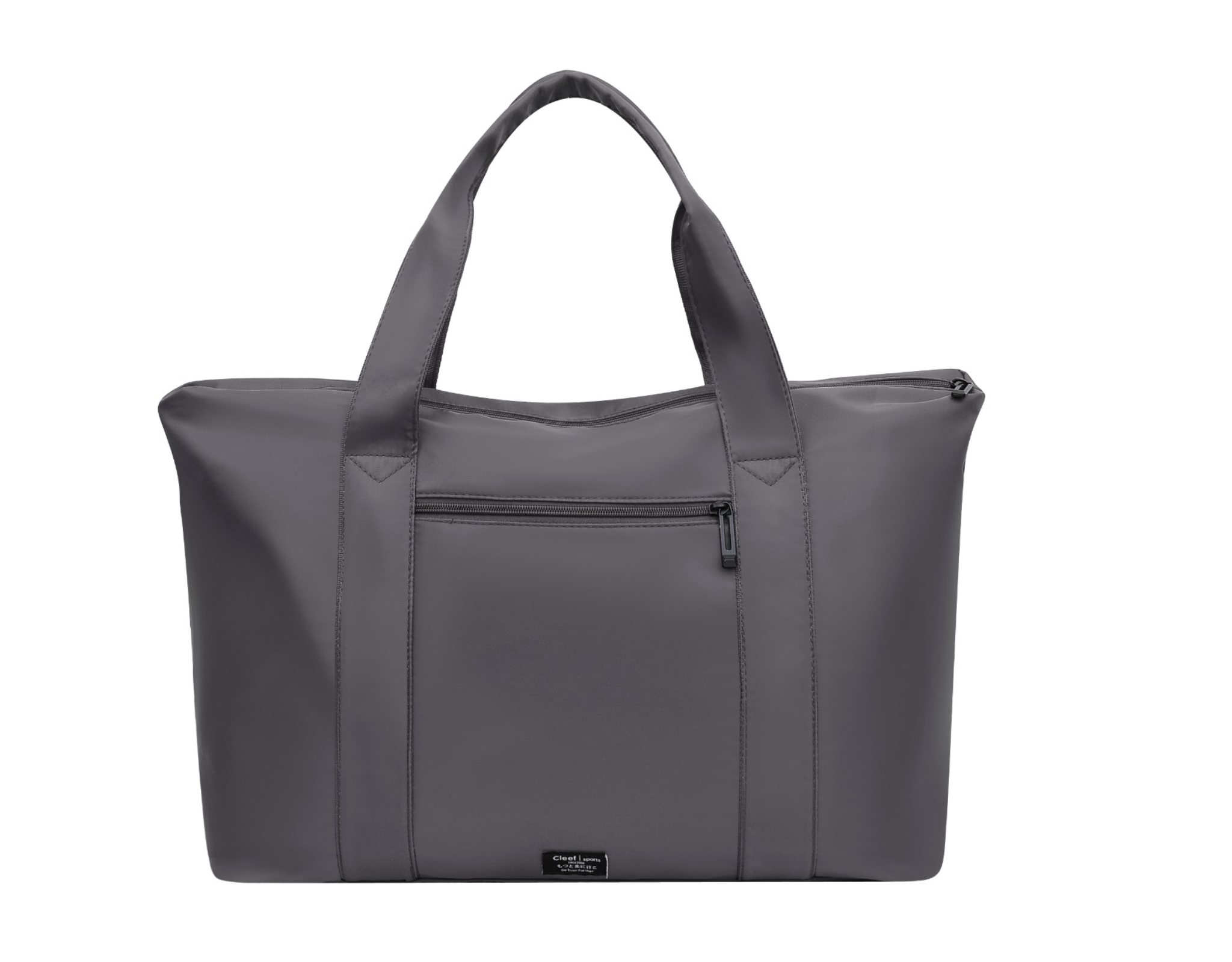 Cleef Nylon Tote Bag Dark Grey | myaeon2go