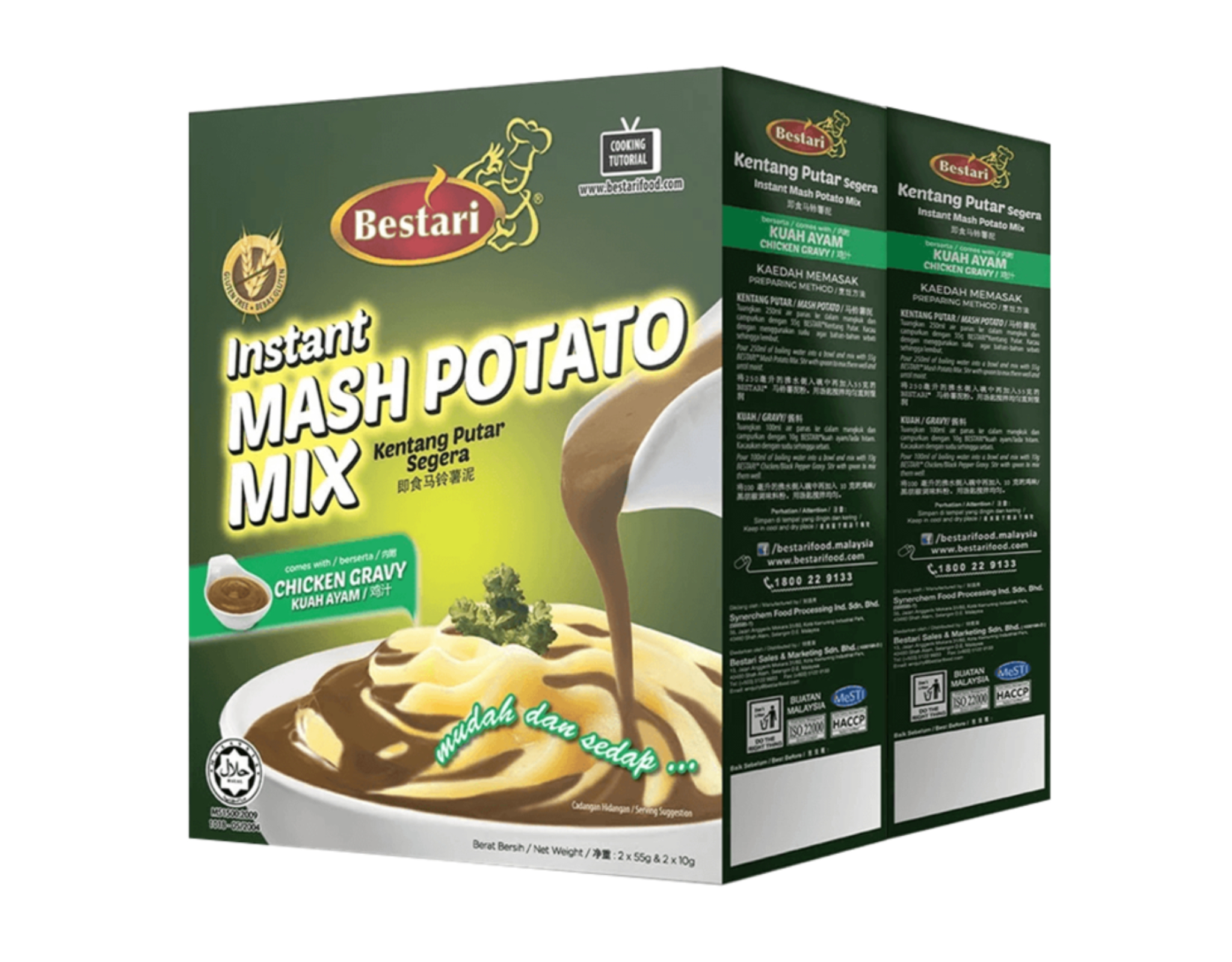 Bestari Instant Mashed Potato Mix Chicken Gravy | myaeon2go