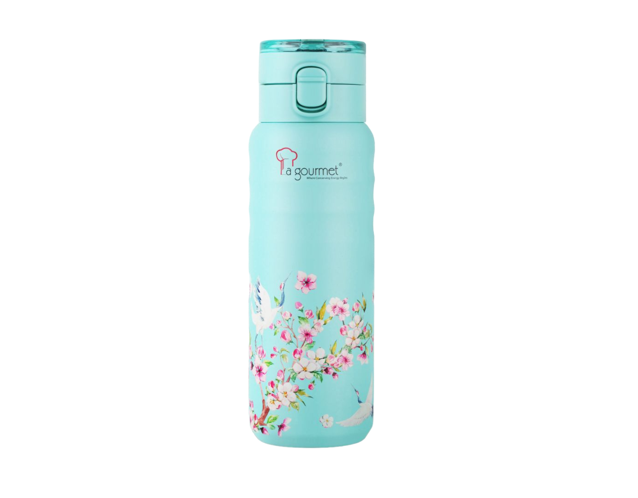 La Gourmet Vintage Thermal One Touch Turquoise | myaeon2go