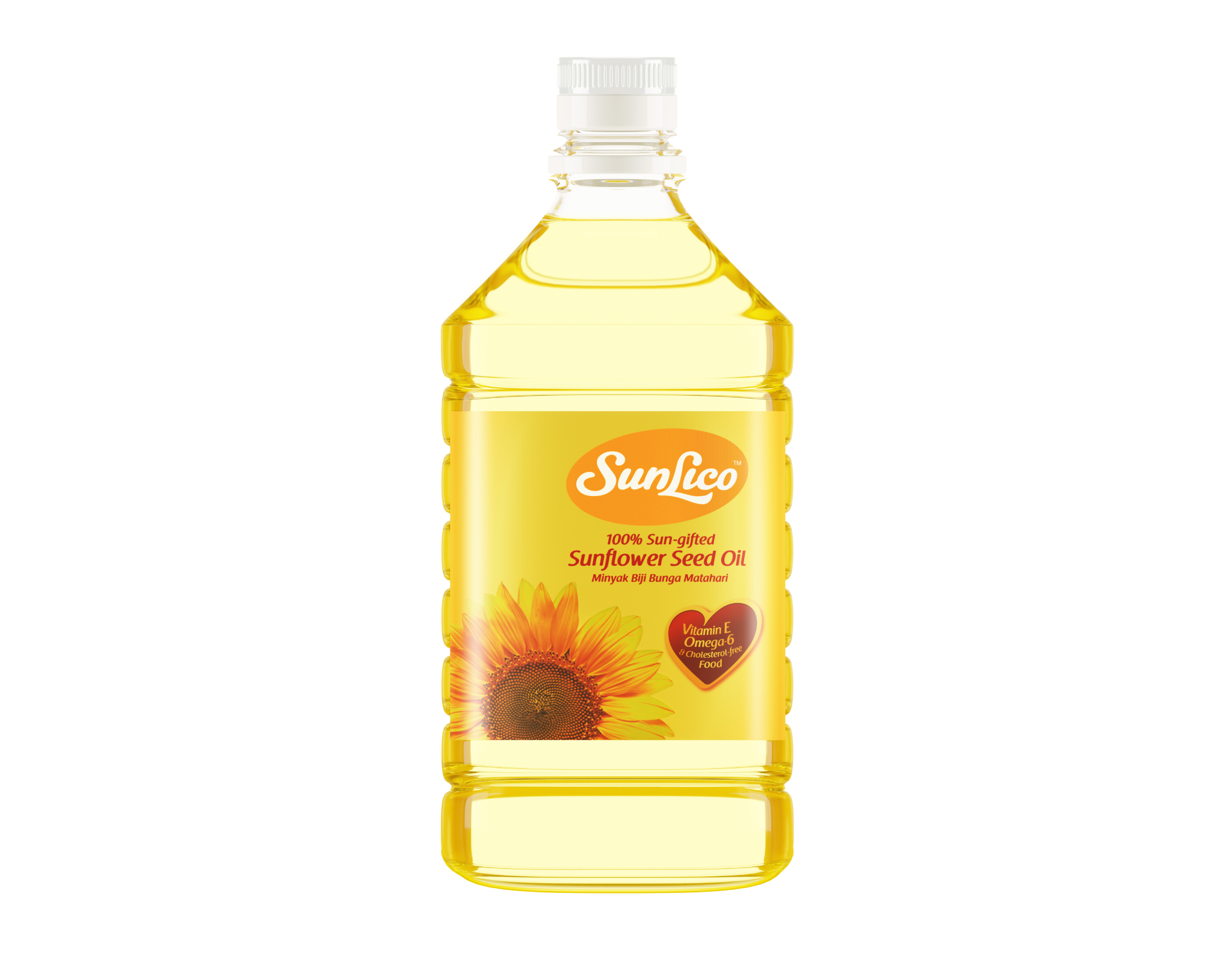 Sunlico Sunflower Oil, 3 kg - Light & Nutty Flavor