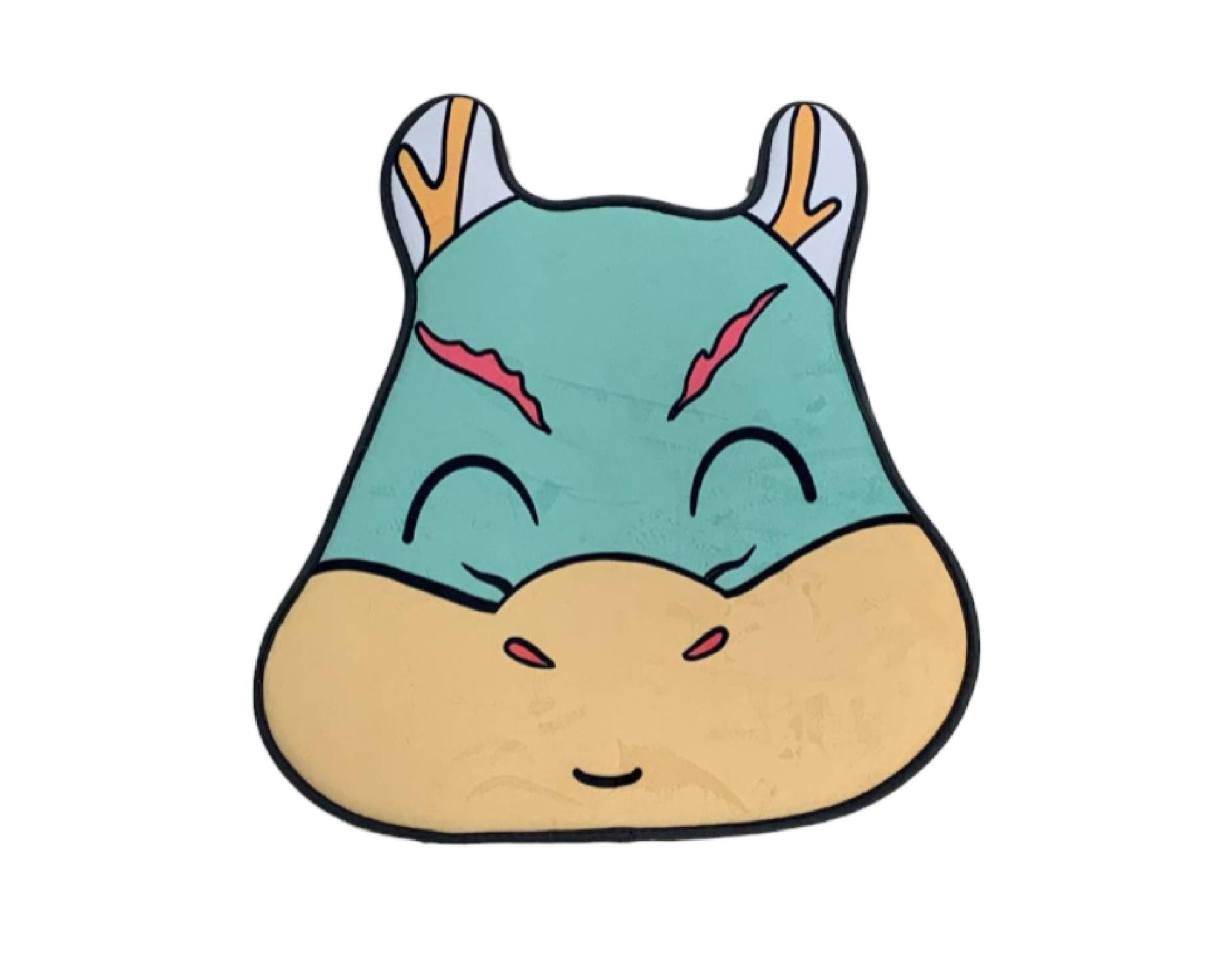 Dragon Printed Mat Green | myaeon2go