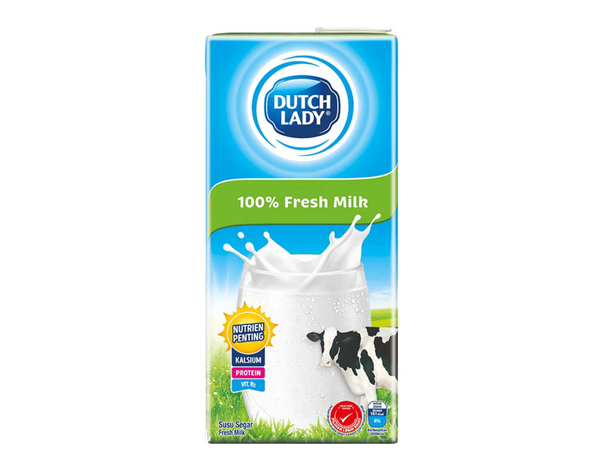 Dutch Lady UHT Pure Farm Fresh Milk, 1L - Fresh Milk