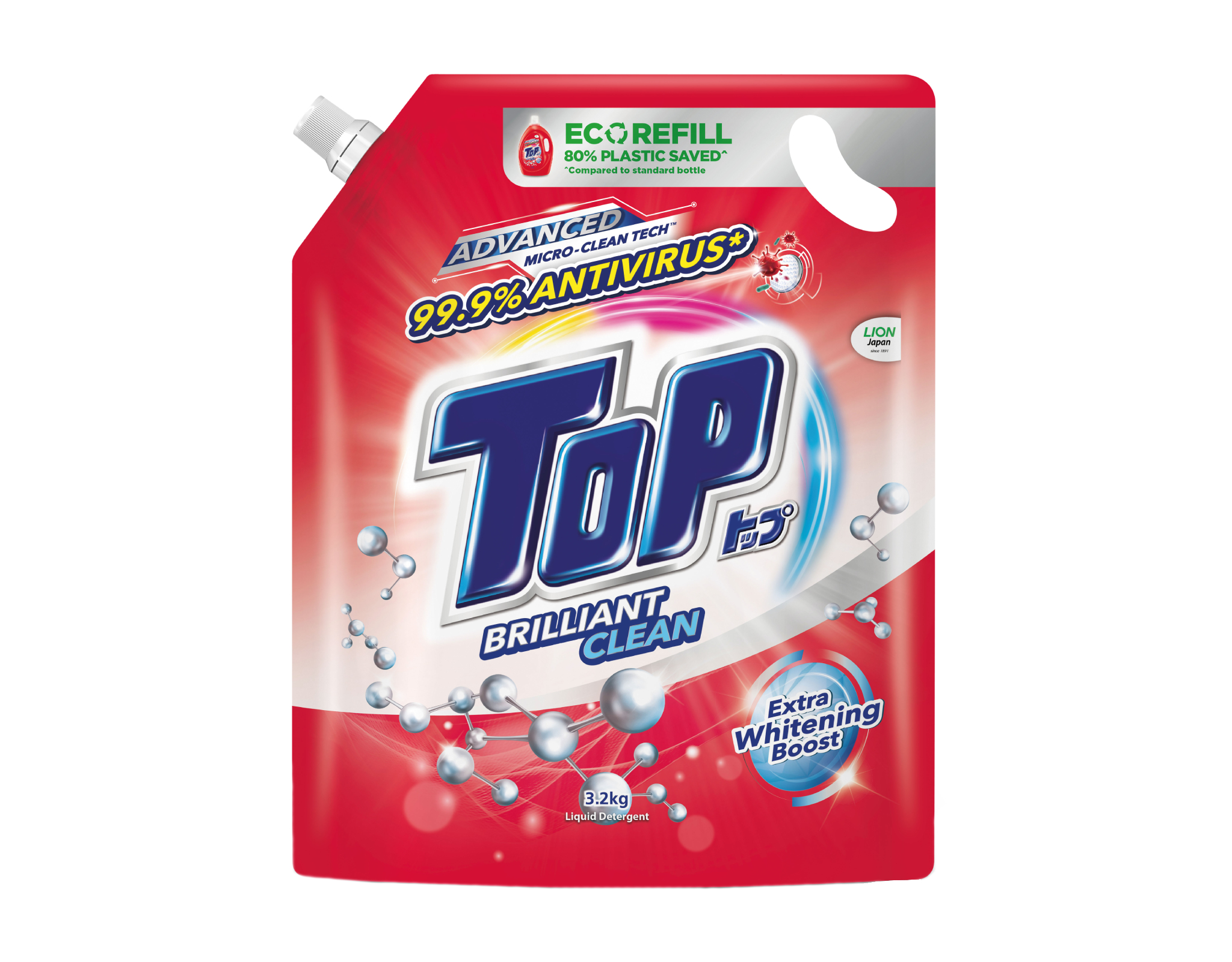 Top Liquid Detergent Brilliant Clean Refill | myaeon2go