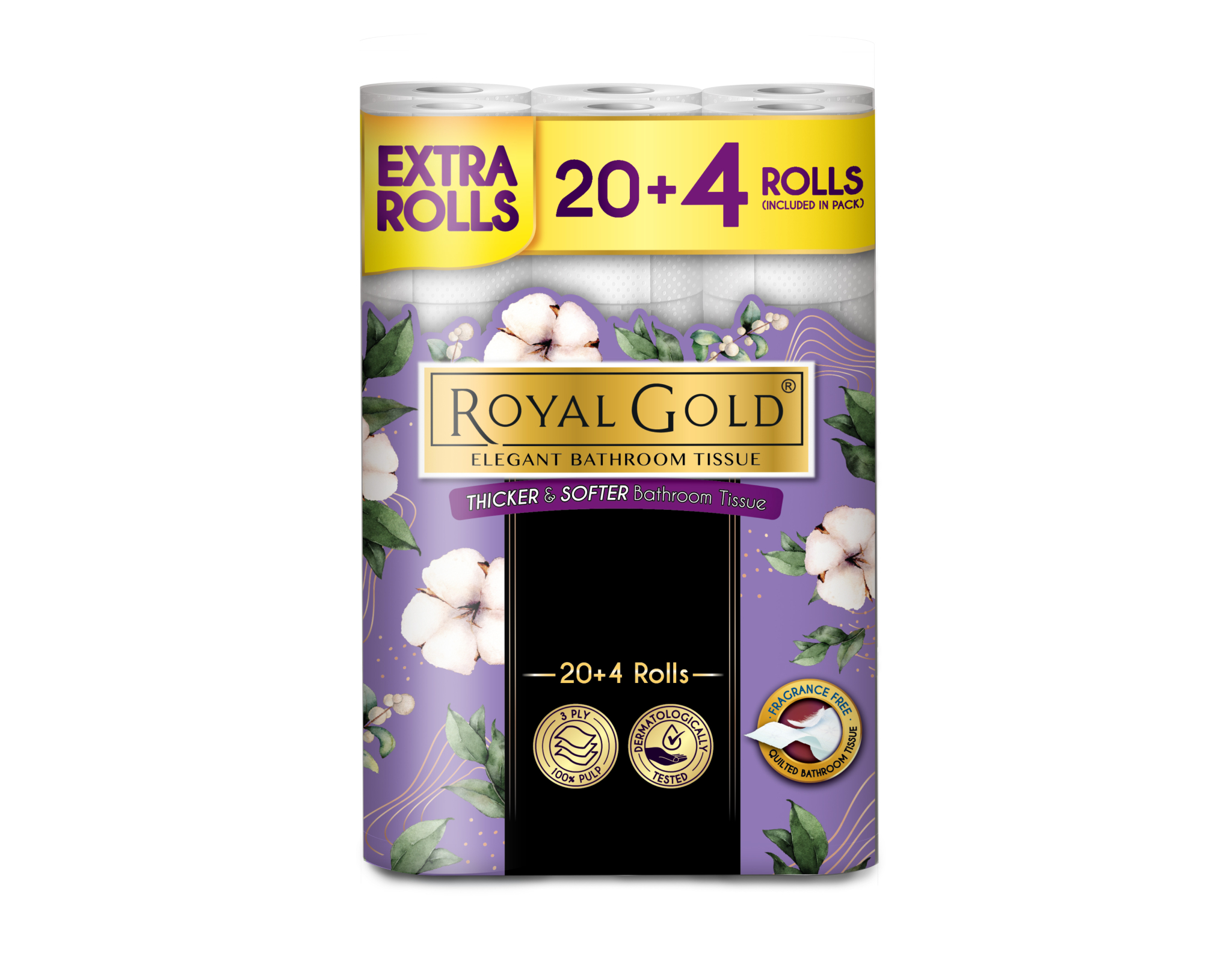 Royal Gold Elegant Toilet Roll 3Ply | myaeon2go