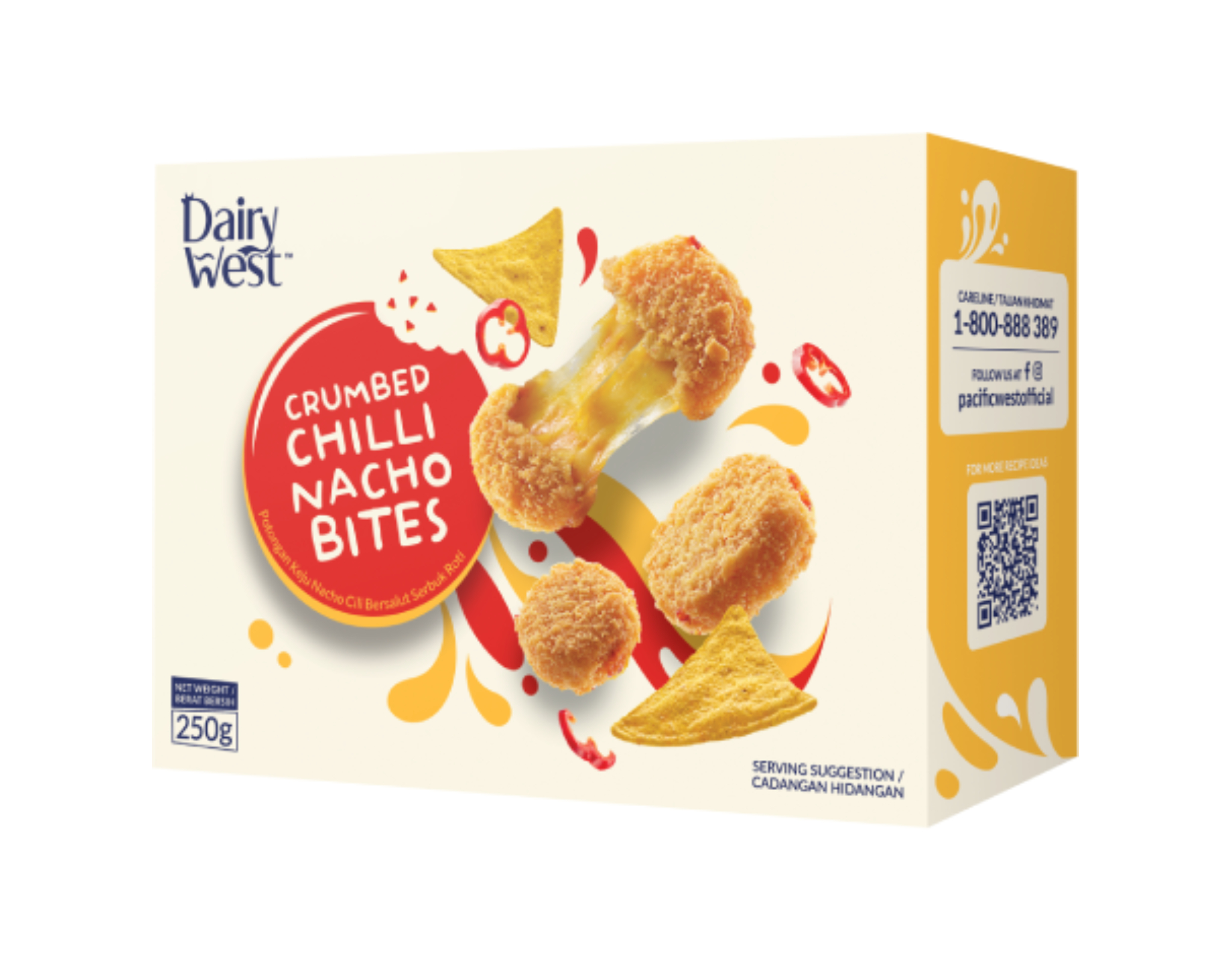 Dairy West Crumbed Chili Nacho Bites | myaeon2go