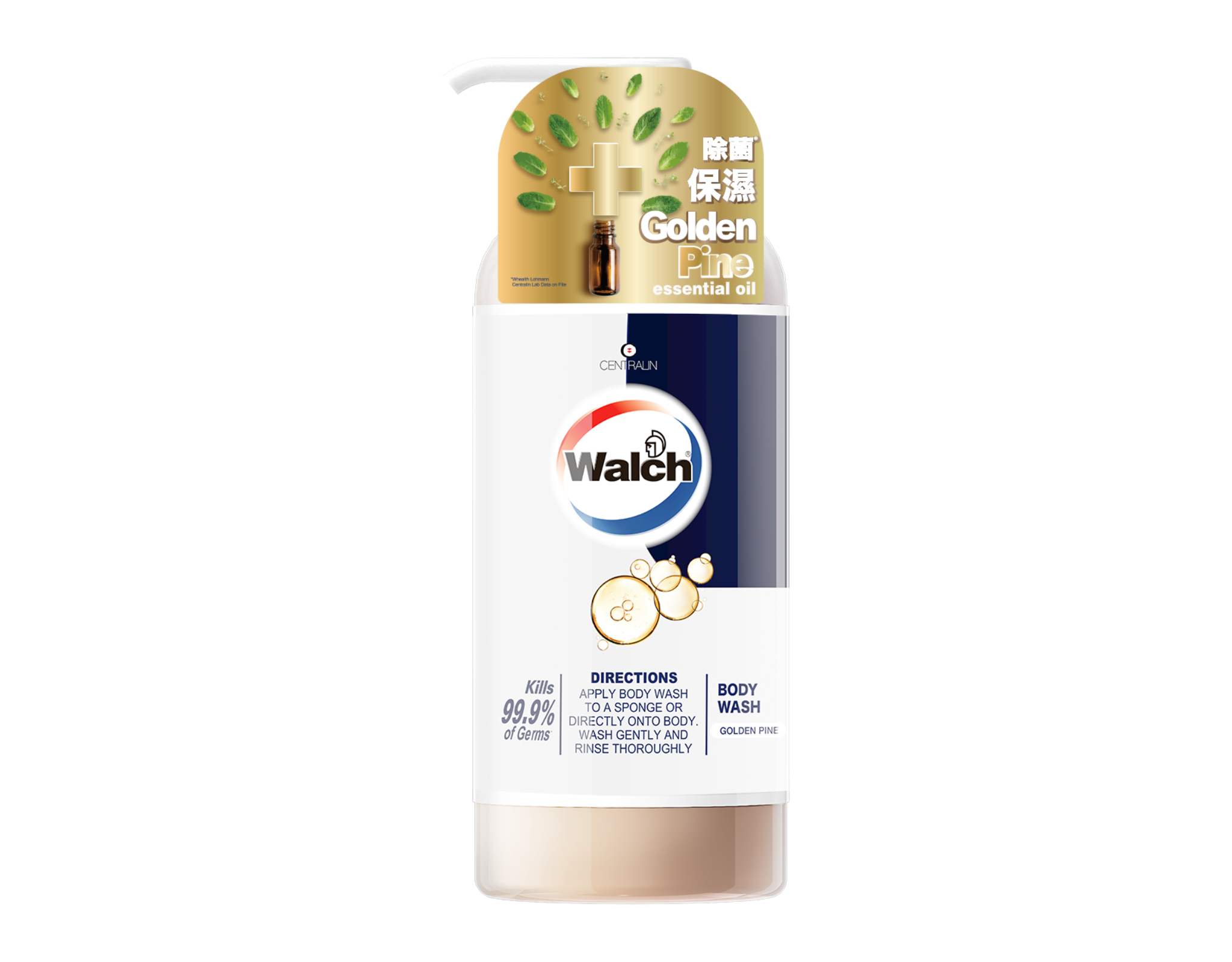 Walch Essential Oil Body Wash Golden Pine | myaeon2go