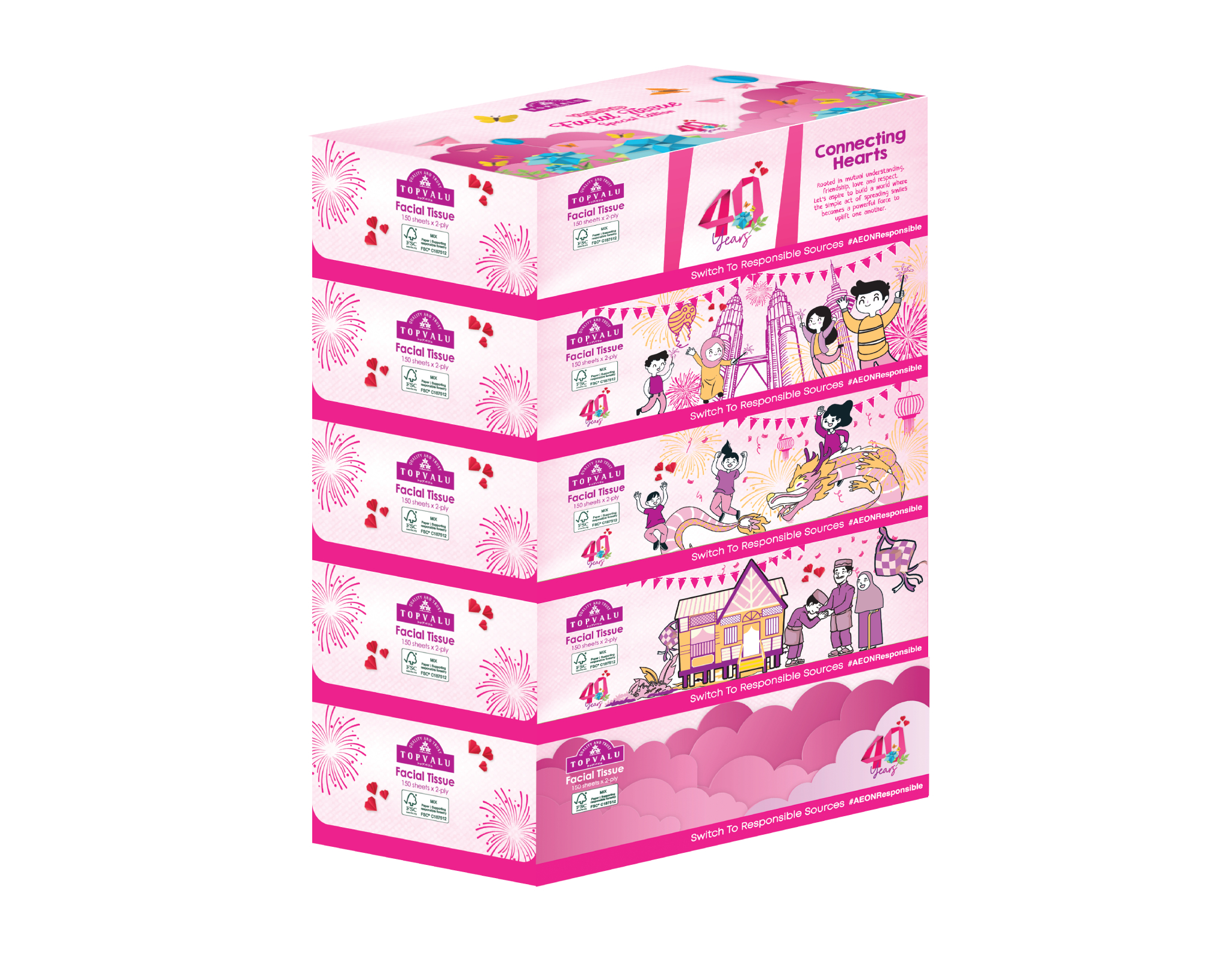 TOPVALU Facial Tissue | myaeon2go