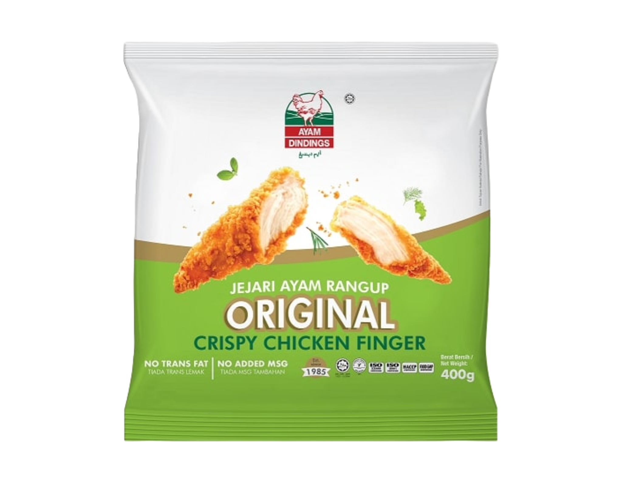 Ayam Dindings Crispy Chicken Fingers, 400g – High Protein