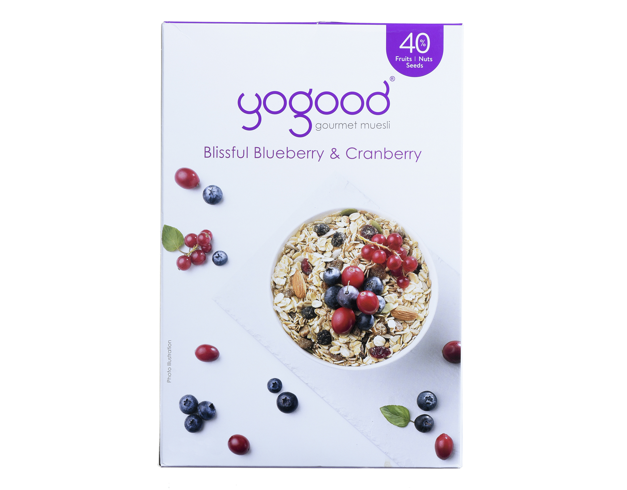 Yogood Gourmet Muesli Blissfull Blueberry & Cranberry | myaeon2go