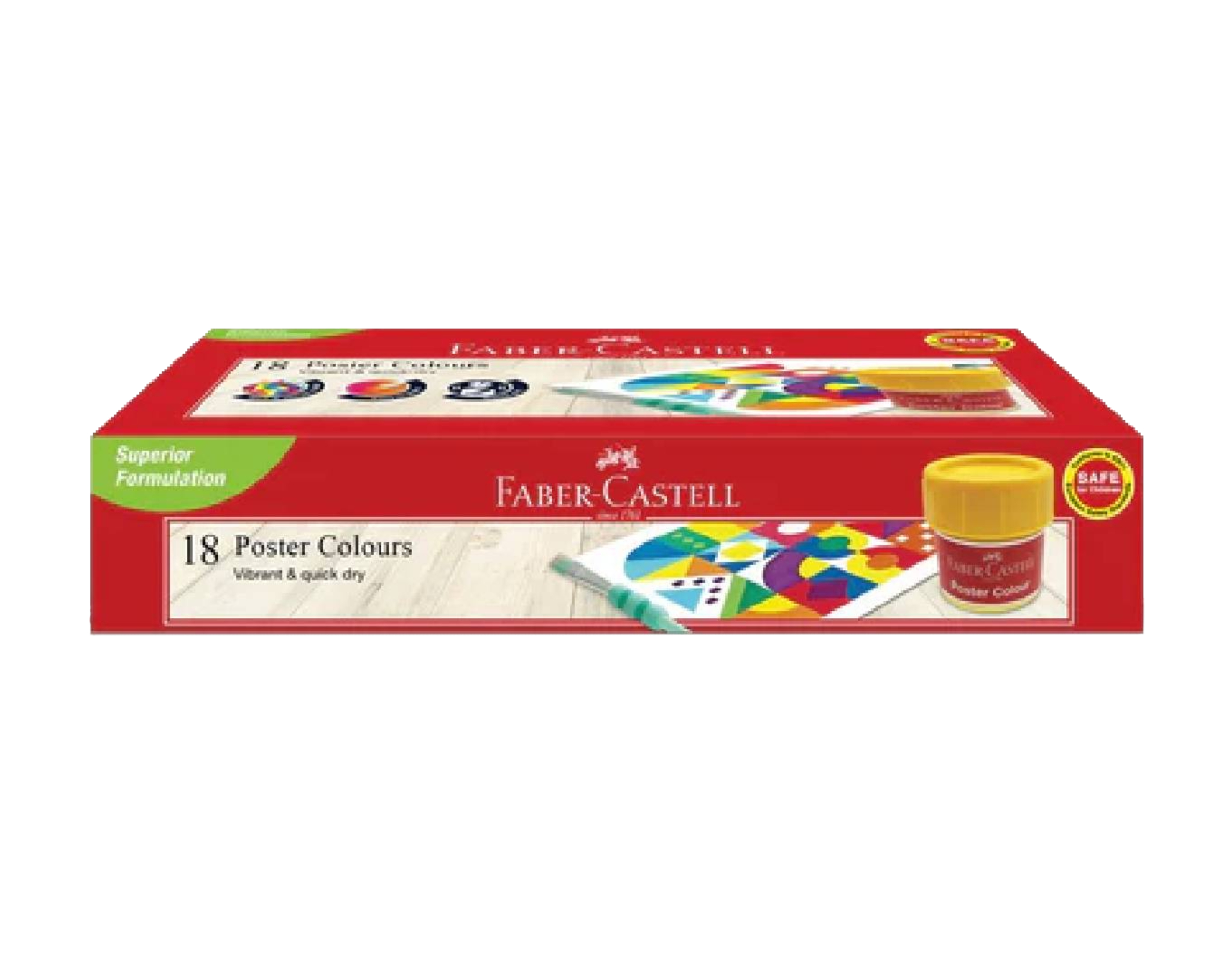 Faber-Castell Poster Colours 18 Colours | myaeon2go