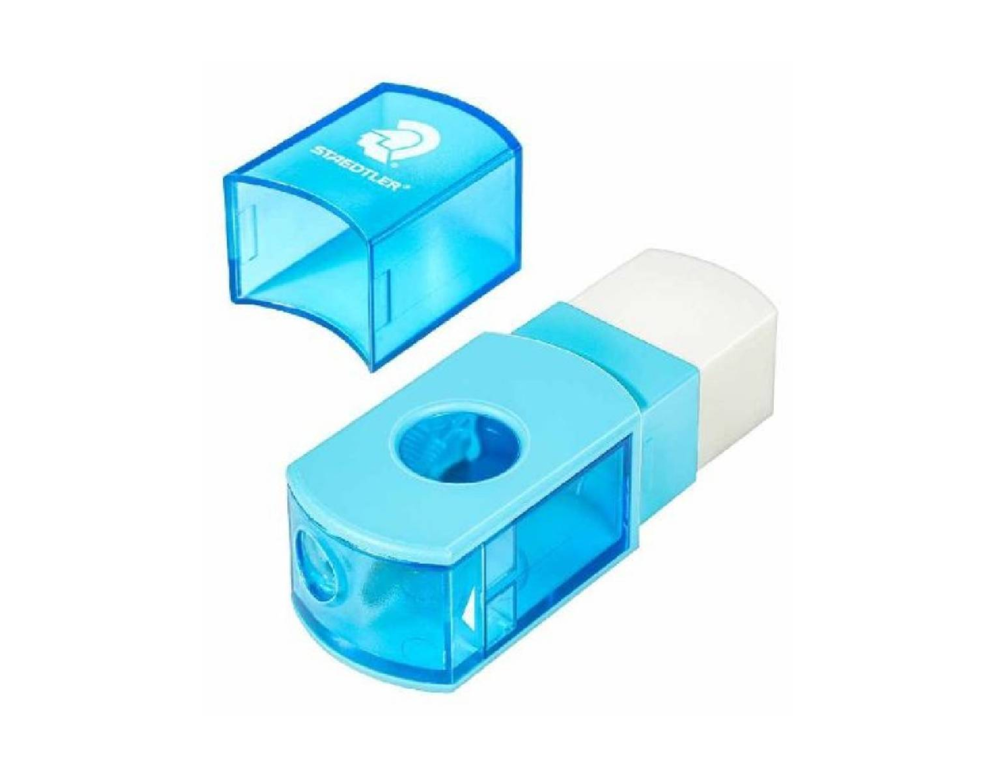 Staedtler Sharpener With Eraser 2-In-1 Turquoise | myaeon2go