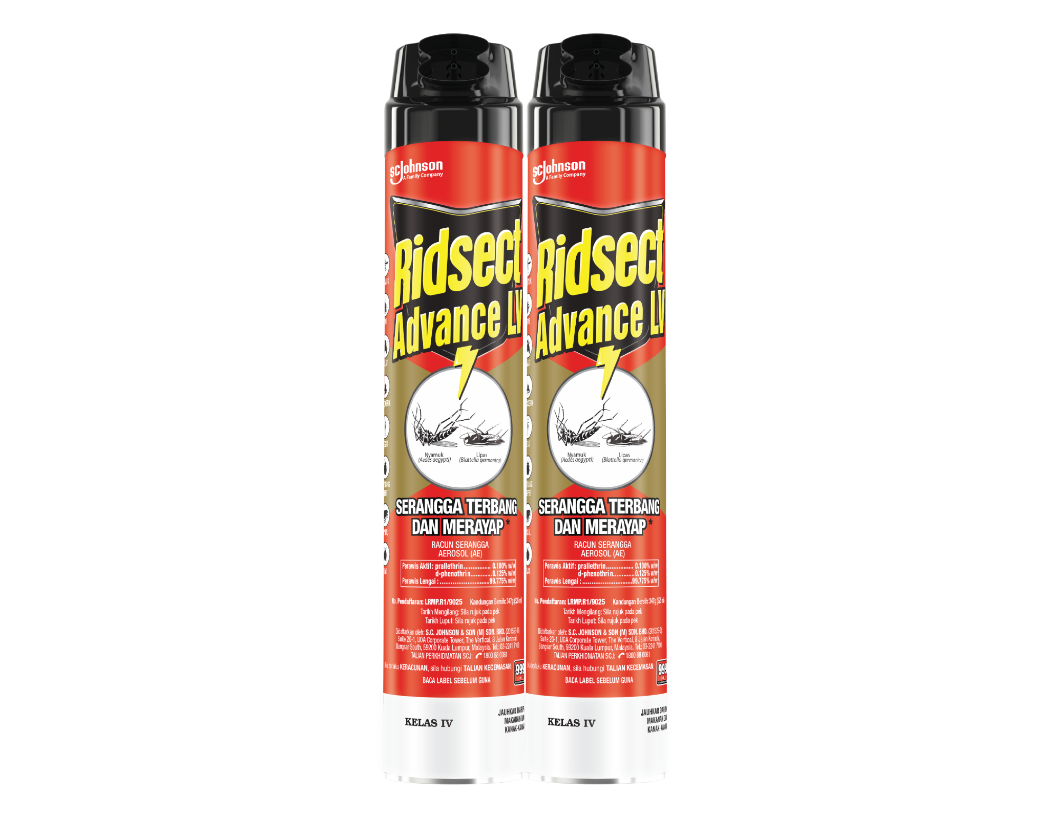 Ridsect LV Twin Pack, 2x525ml – Effective Pest Control
