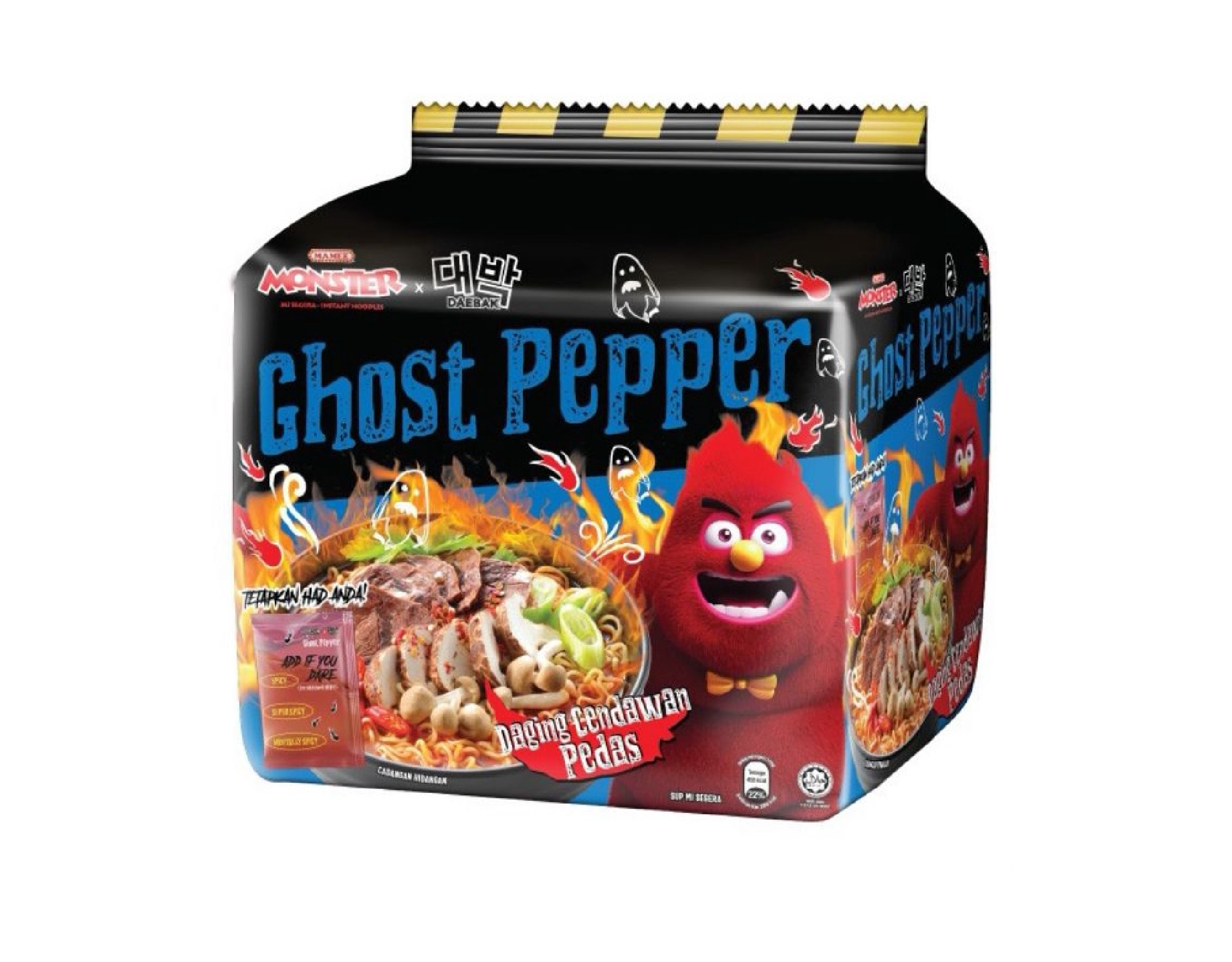 myAEON2GO | Mamee Monster Ghost Pepper Spicy Beef Mushroom