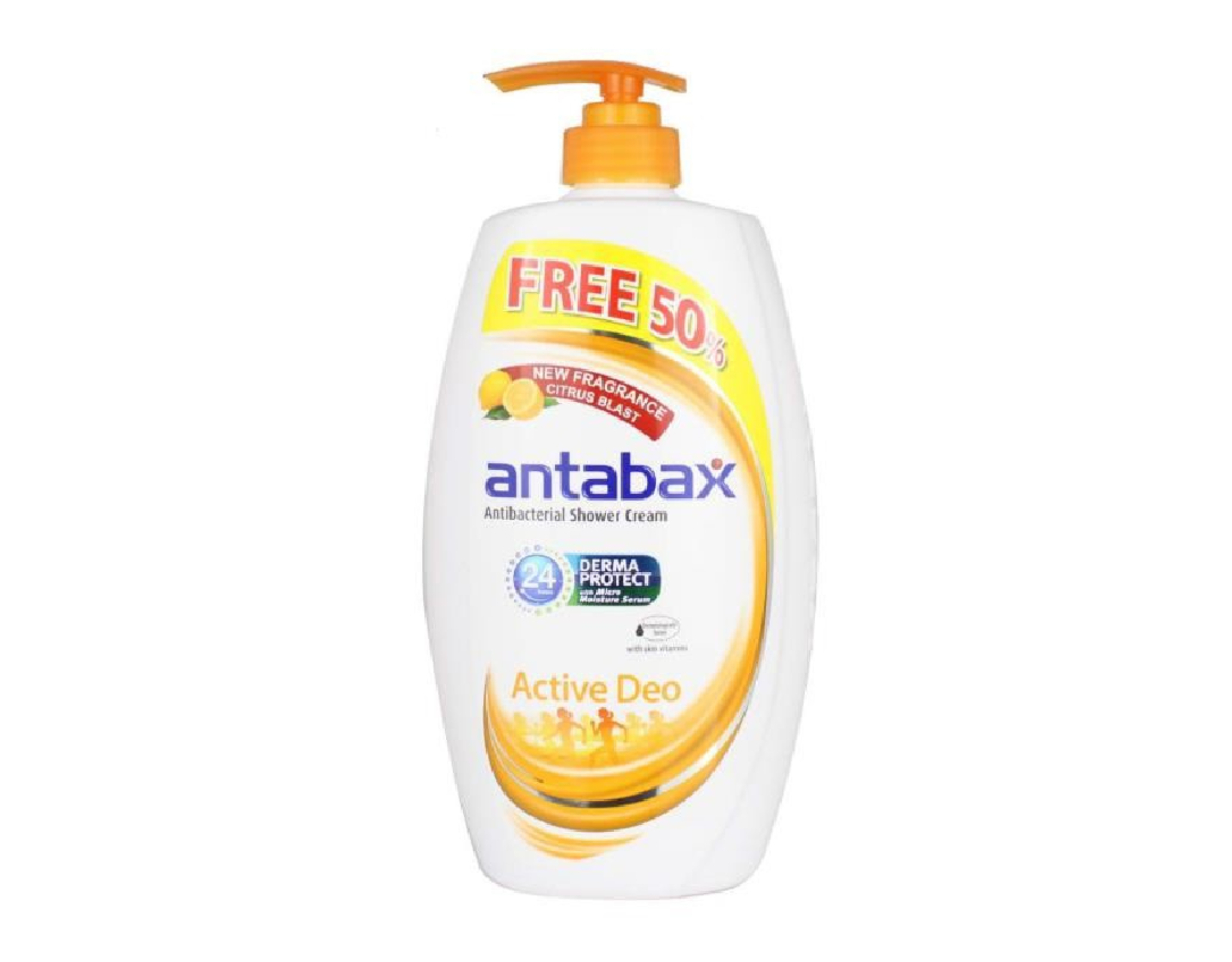 Antabax Antibacterial Shower Cream Active Deo | myaeon2go