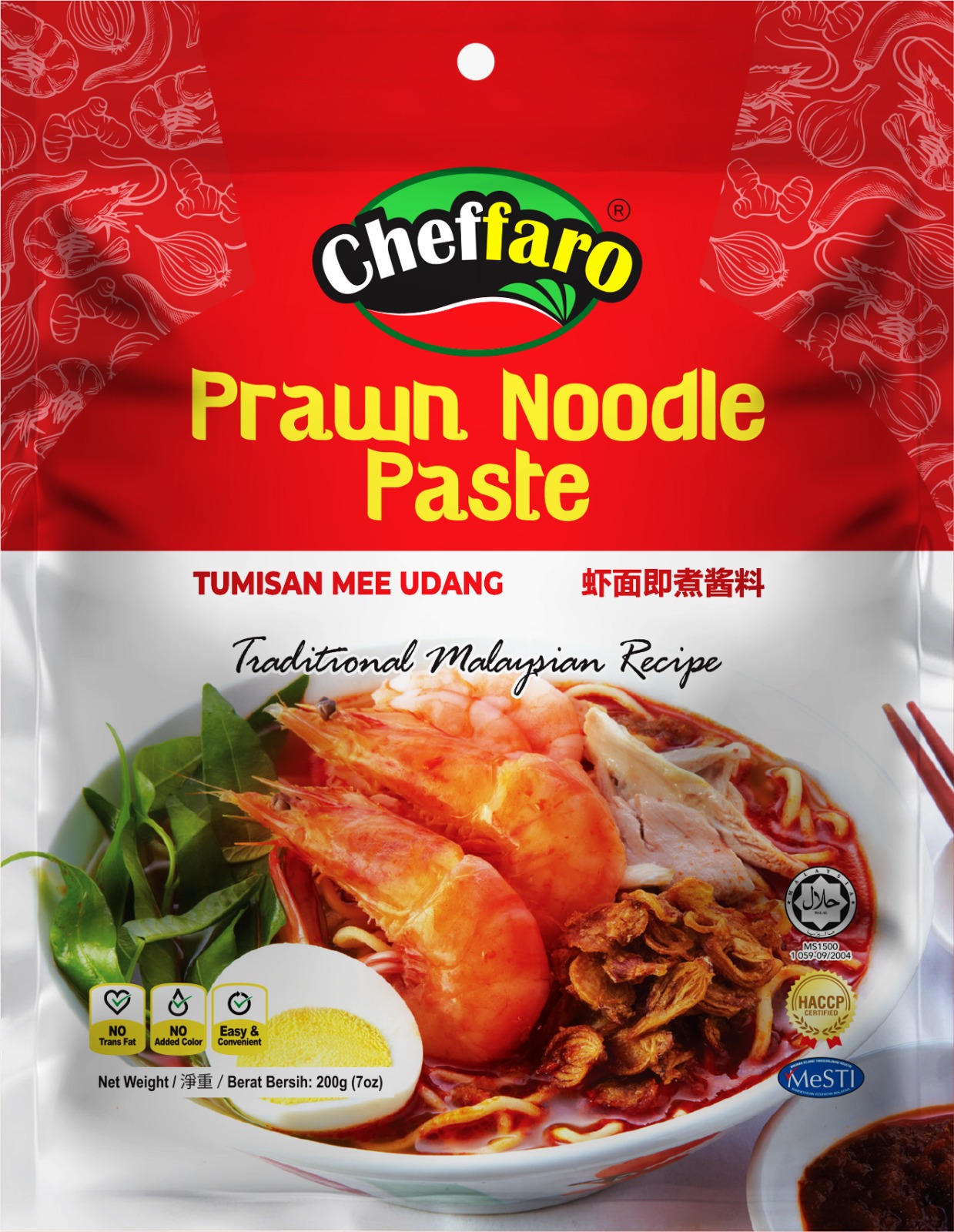 Cheffaro Prawn Noodle Paste | myaeon2go