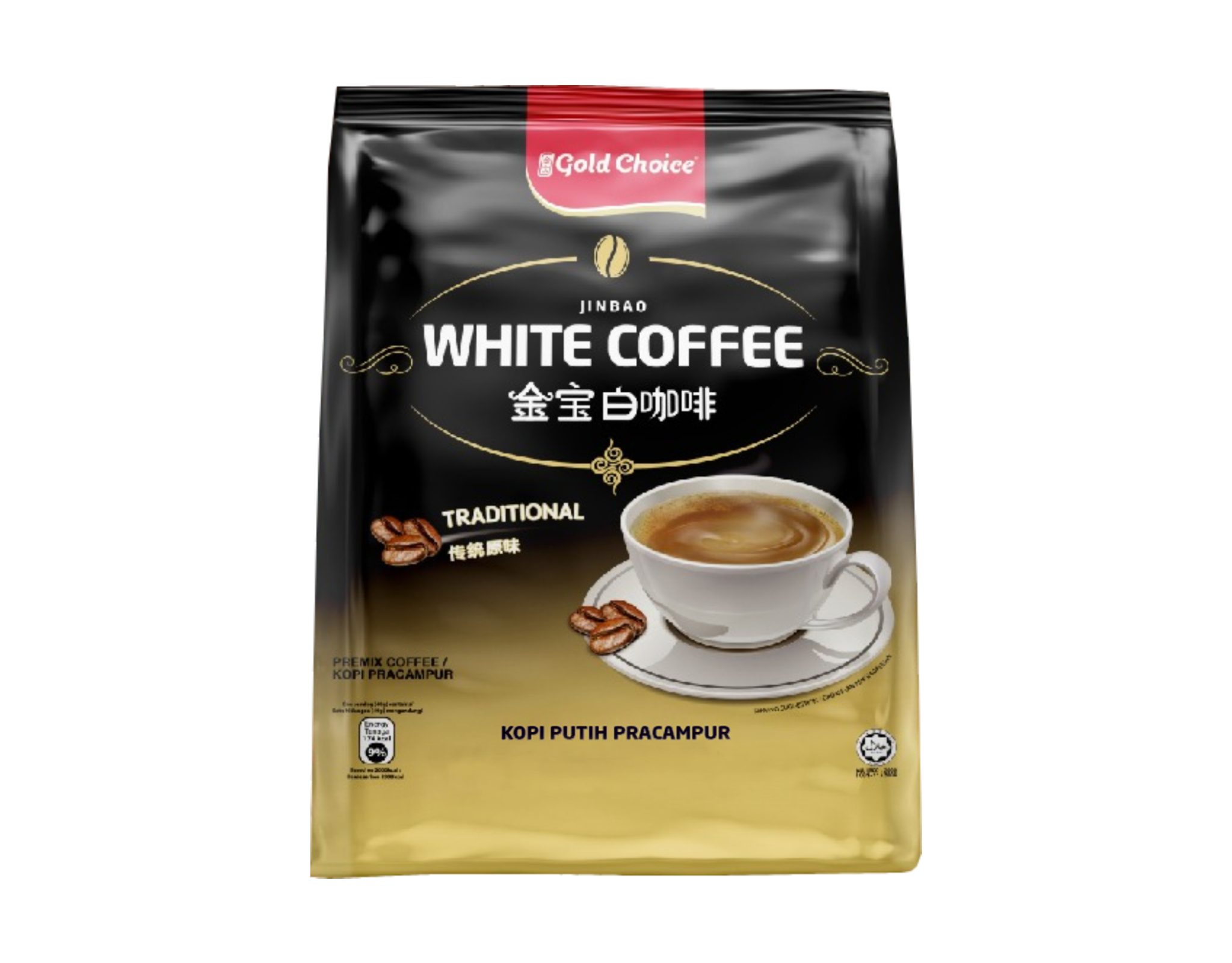 Gold Choice Jinbo Instant White Coffee | myaeon2go