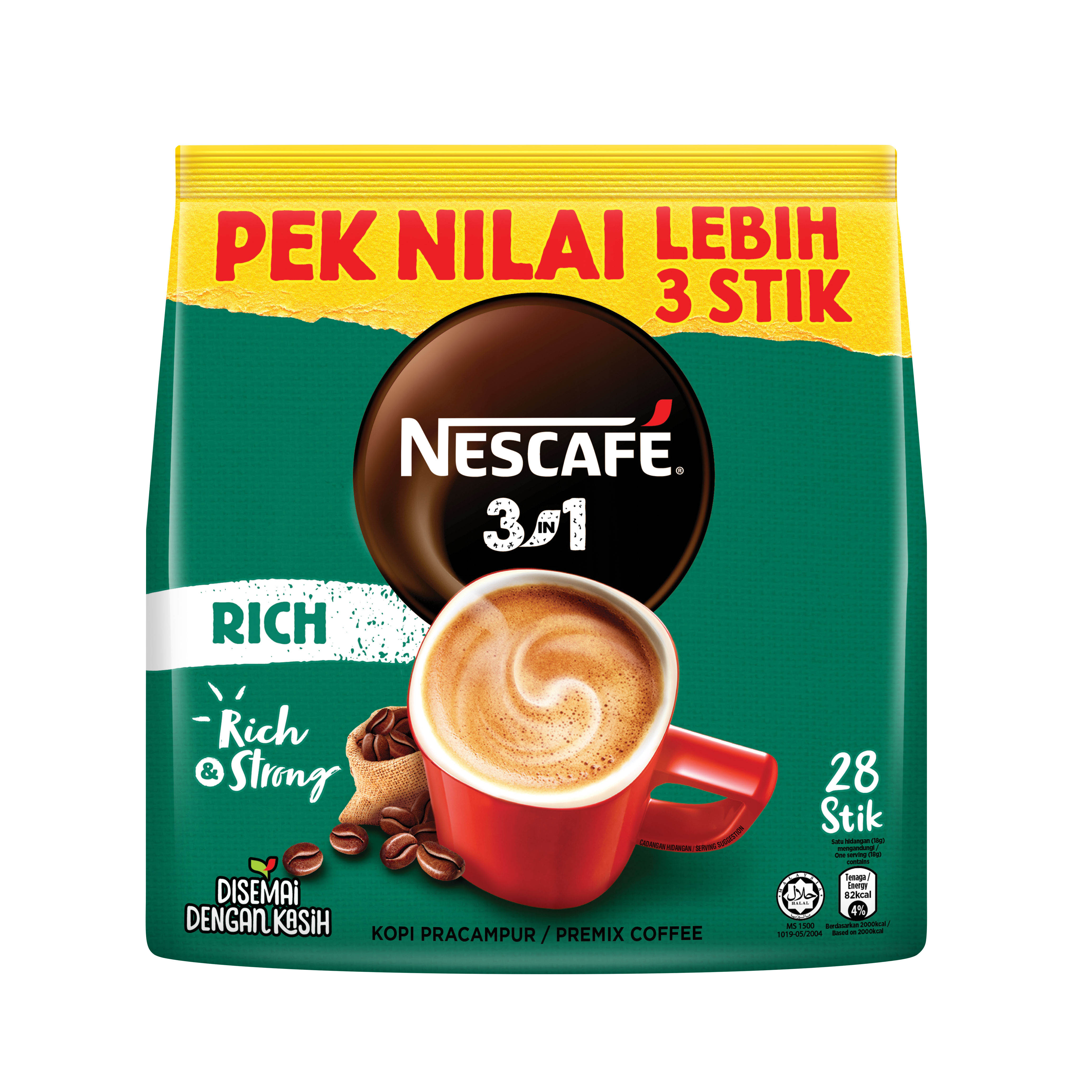 Nescafe 3-In-1 Rich FOC 3's | myaeon2go