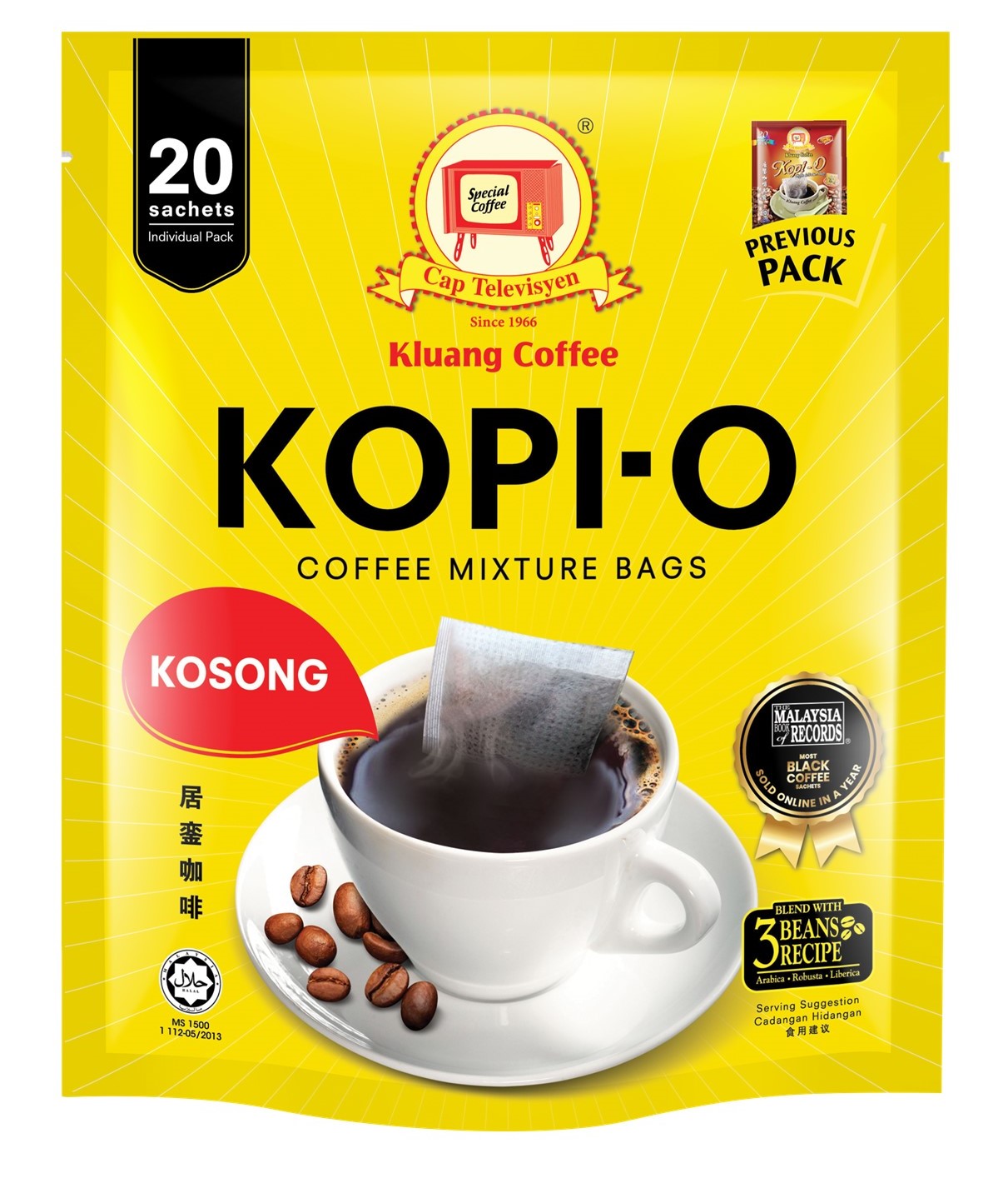 Cap Televisyen Kopi O | myaeon2go