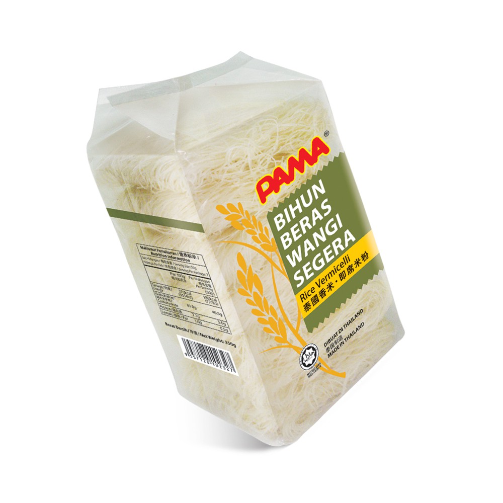 Pama Plain Bihun Gold, 350g - Instant Rice Vermicelli