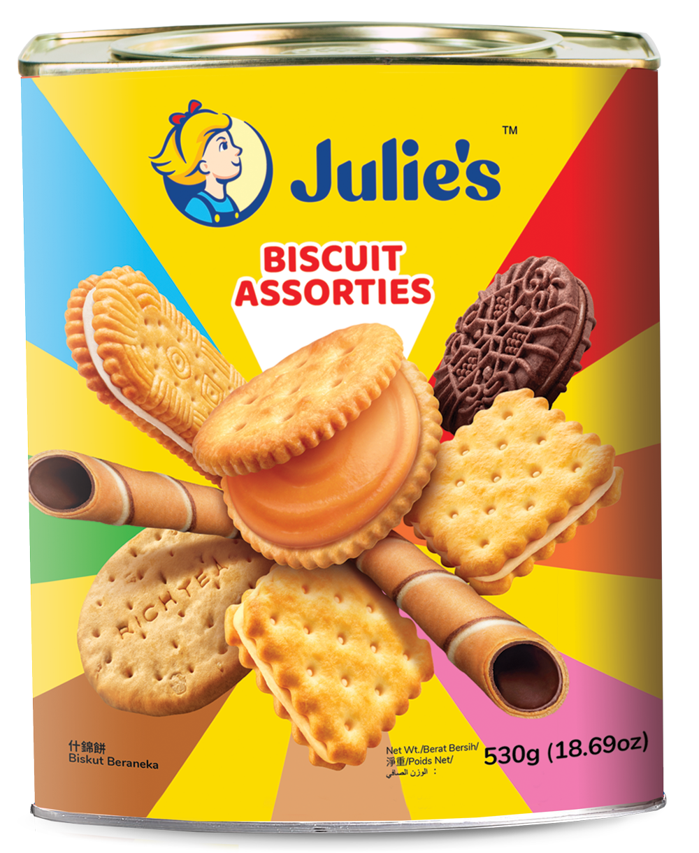 Julie's Biscuit Assorties, 530 g - Delicious Variety