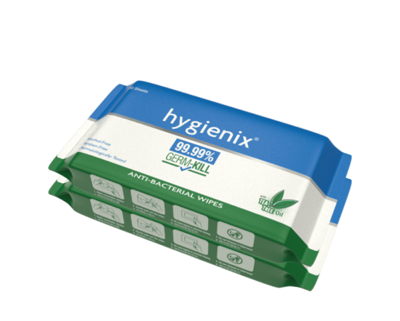 Hygienix Antibacterial Wipes | myaeon2go